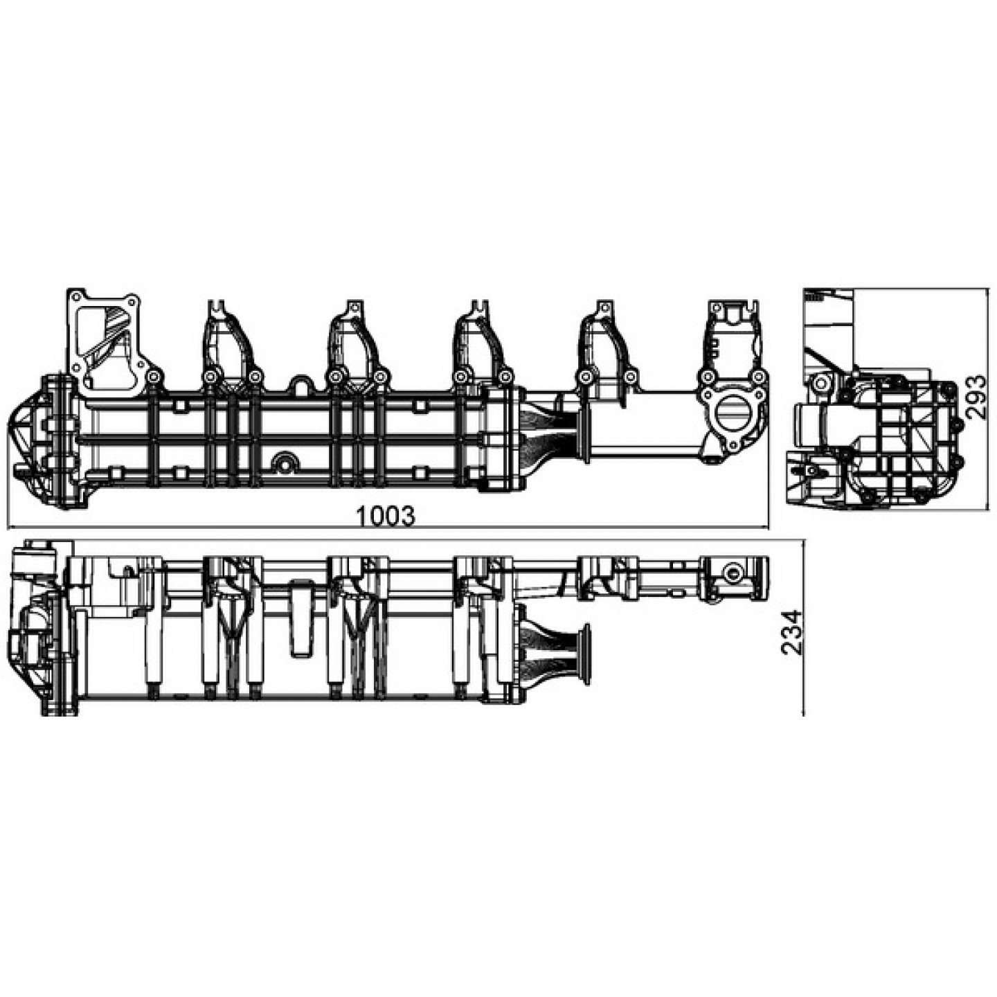 Cooler, exhaust gas recirculation MAHLE ORIGINAL CE 13 000P - Trodo.com