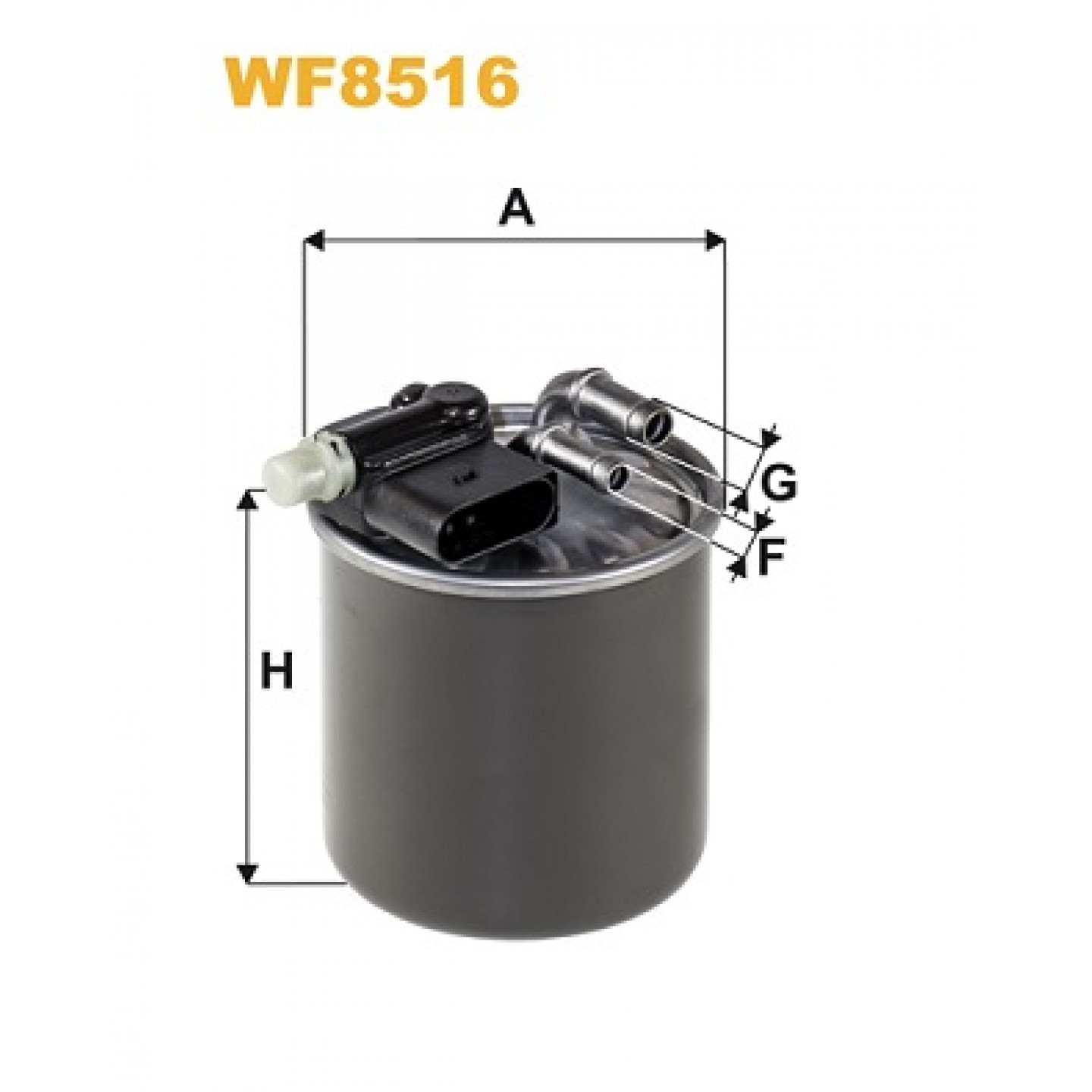 Fuel filter WIX FILTERS WF8516 - Trodo.com