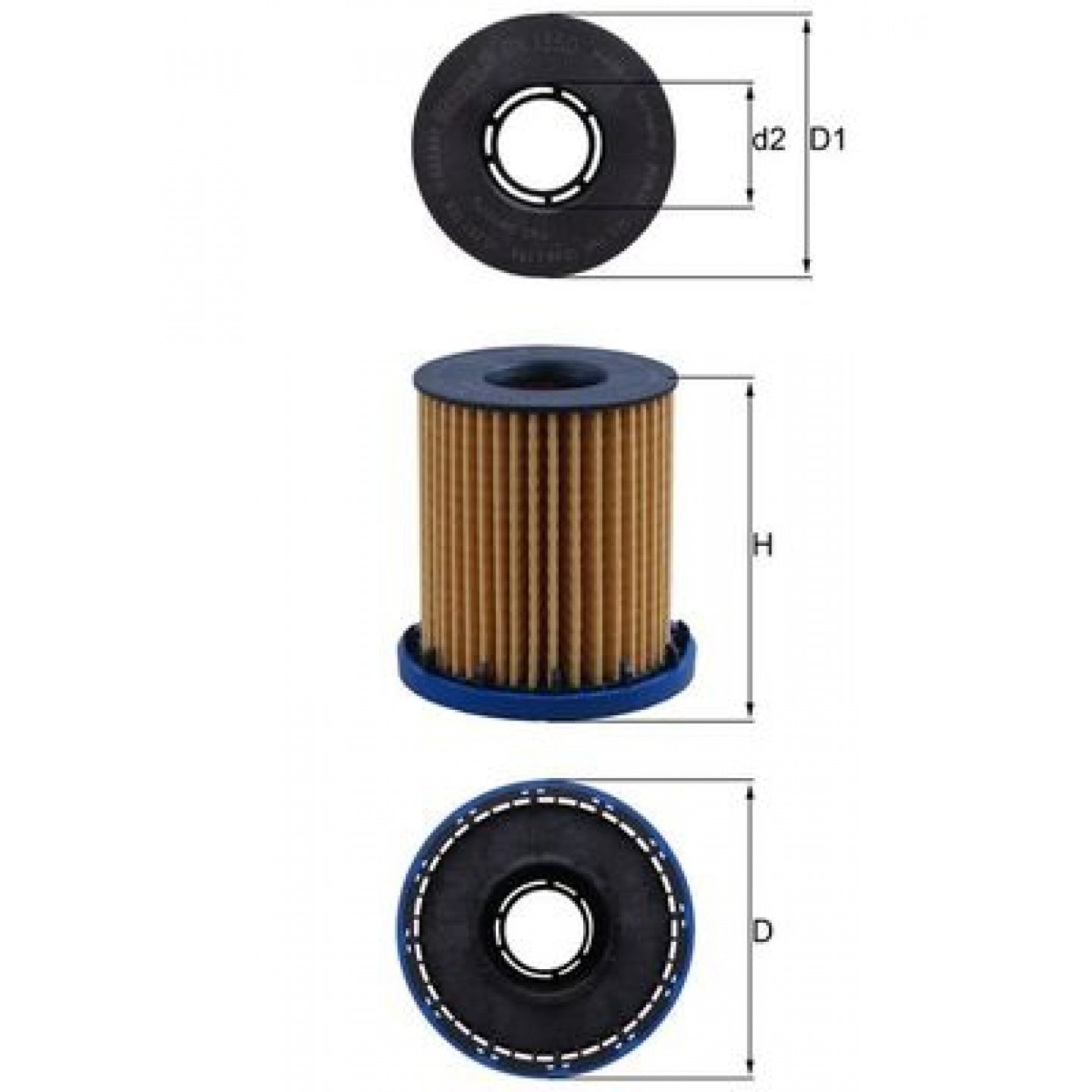 Oil Filter KNECHT OX 1350 - Trodo.com