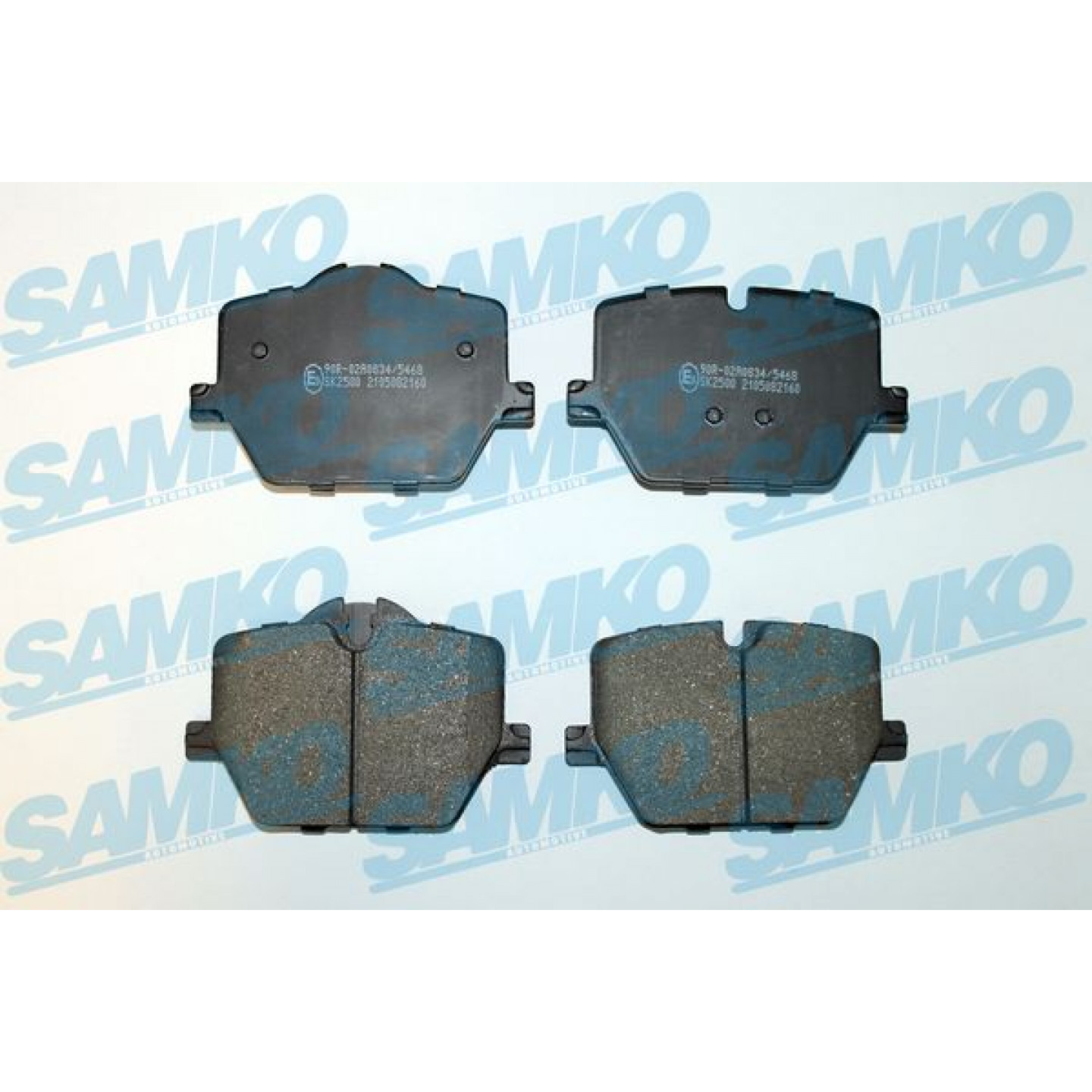 Bromsbeläggssats, skivbroms SAMKO 5SP2160 - Trodo.se