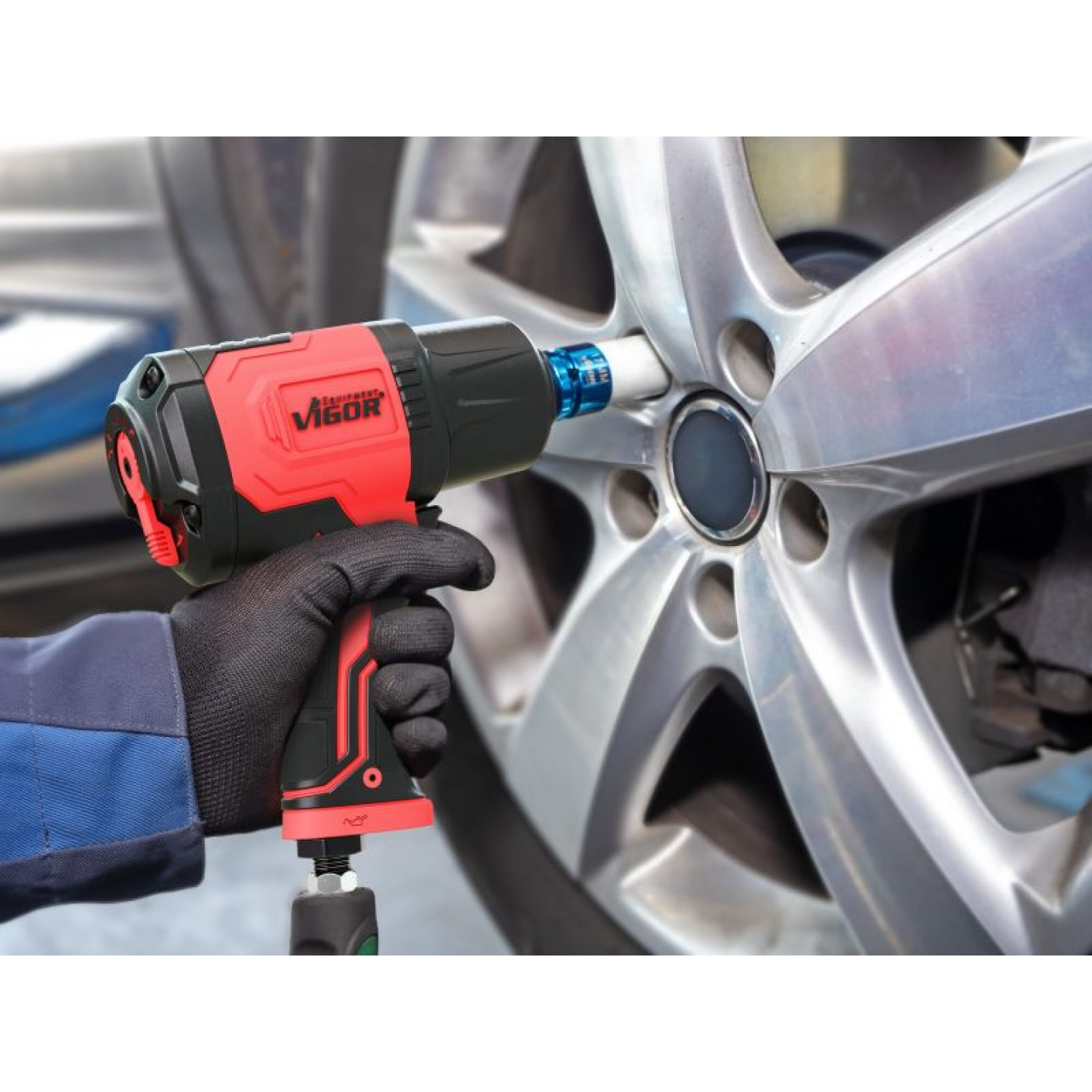 Atornillador de impacto (aire comprimido) VIGOR V4801 - Trodo.es