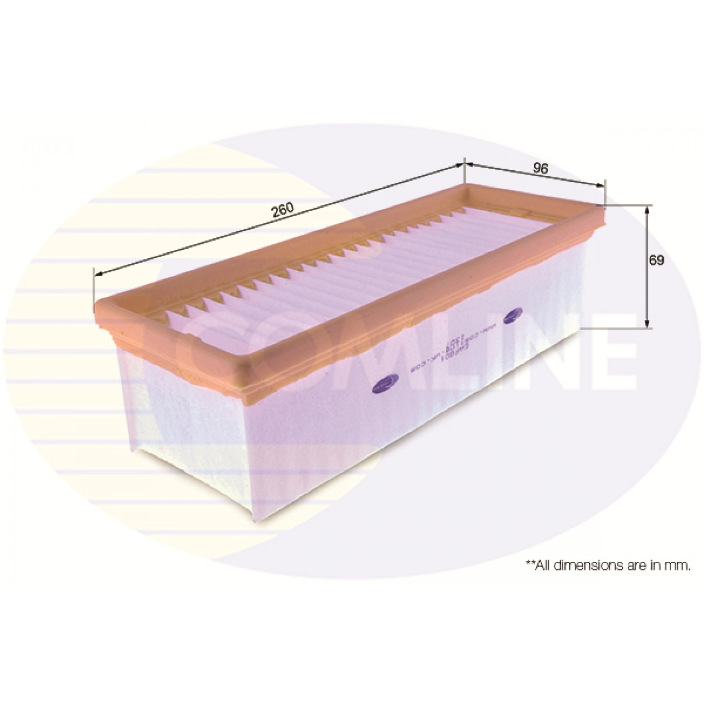 Air Filter COMLINE EAF801 - Trodo.com