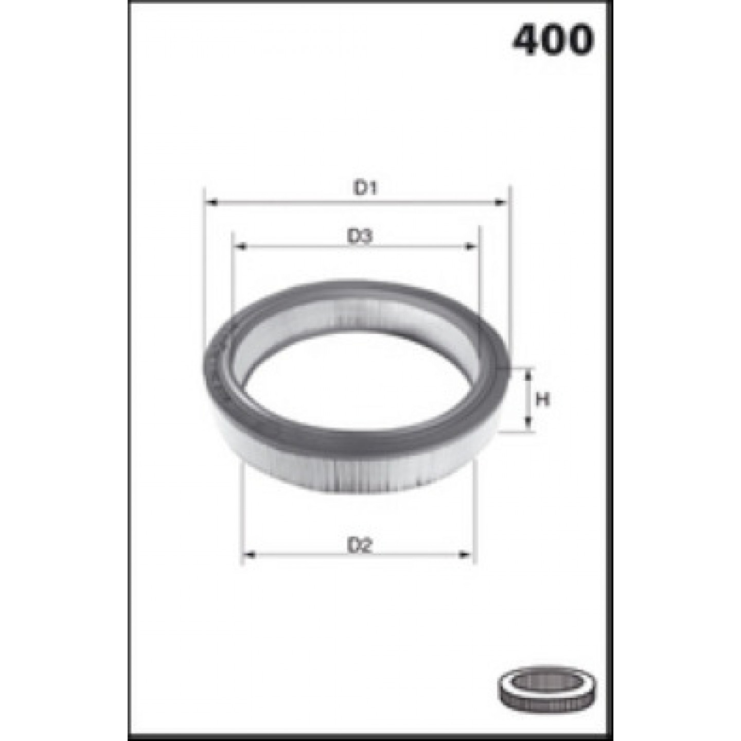 Air Filter MISFAT P811 - Trodo.com