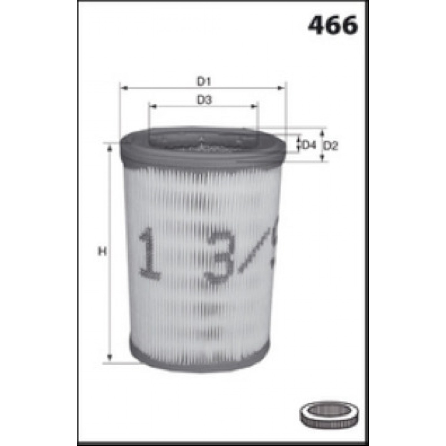 Air Filter MISFAT P078A - Trodo.com