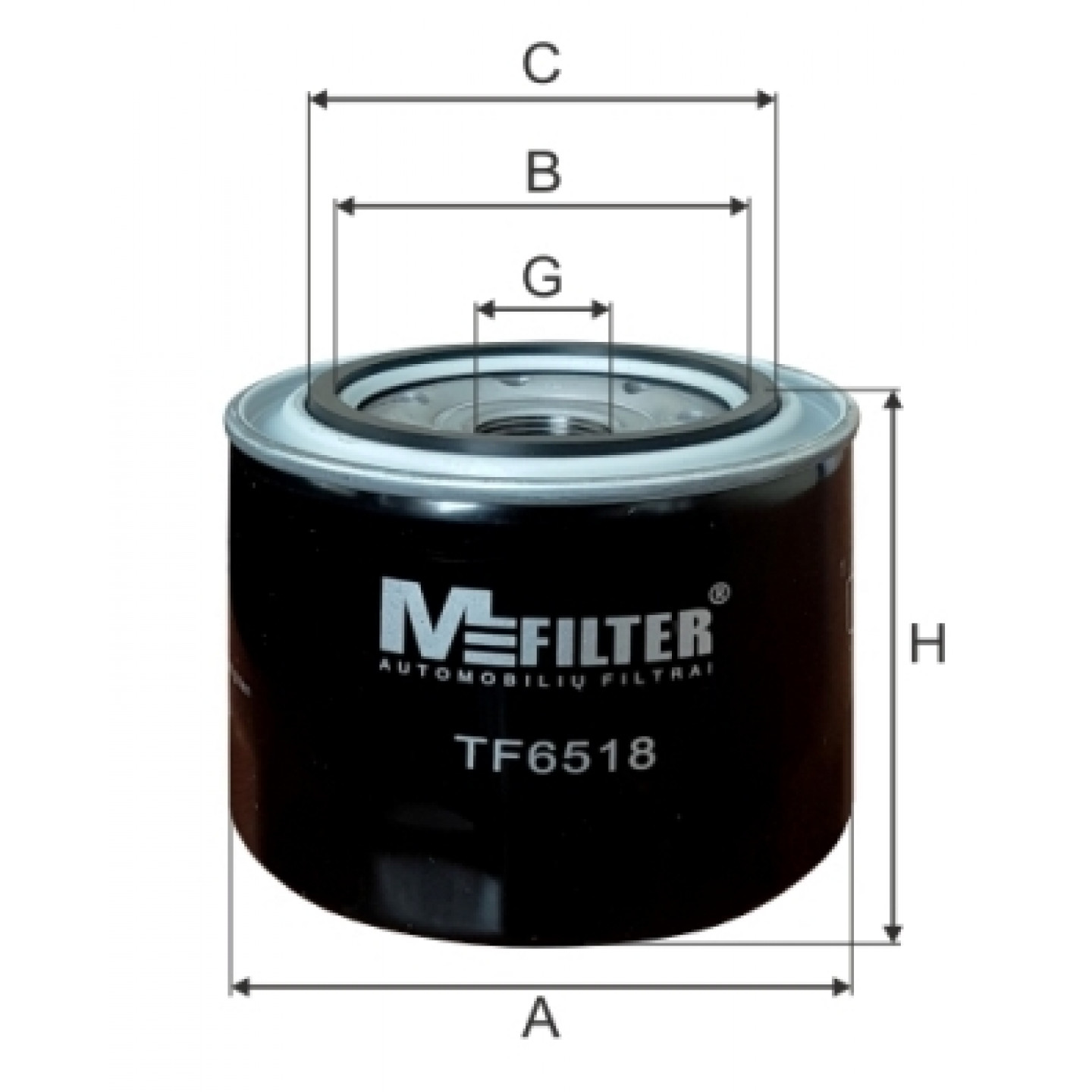 Oil Filter MFILTER TF 6518 - Trodo.com