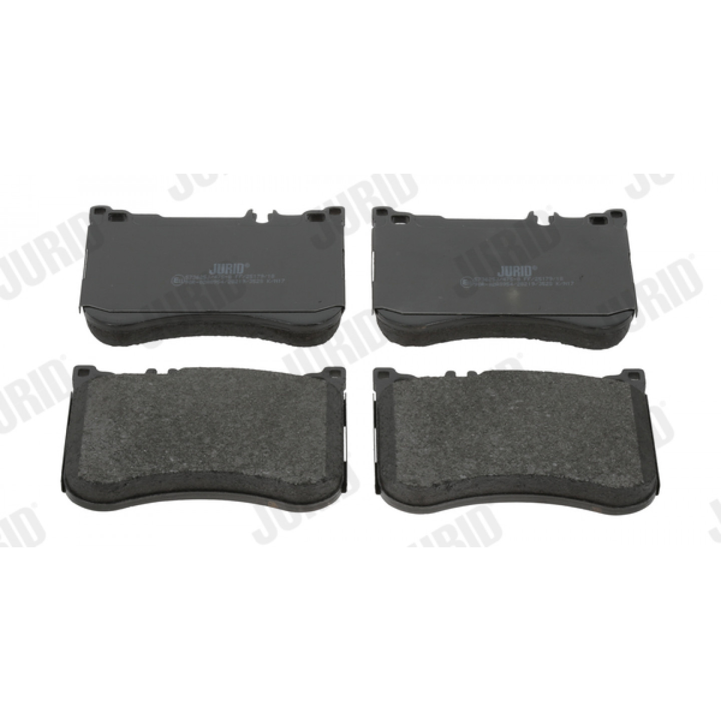 Brake Pad Set, disc brake JURID 573625J - Trodo.com