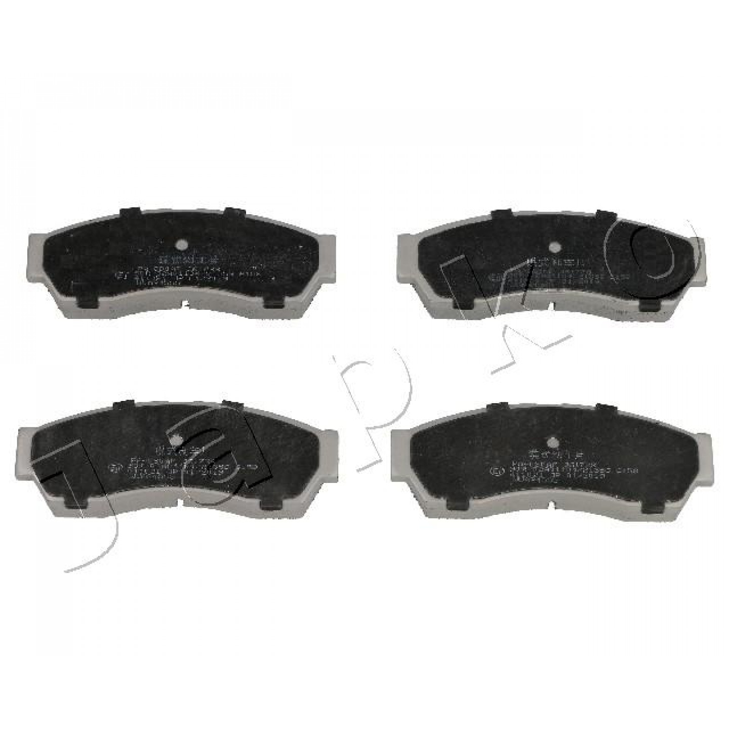 Brake Pad Set, disc brake JAPKO 50080 - Trodo.com