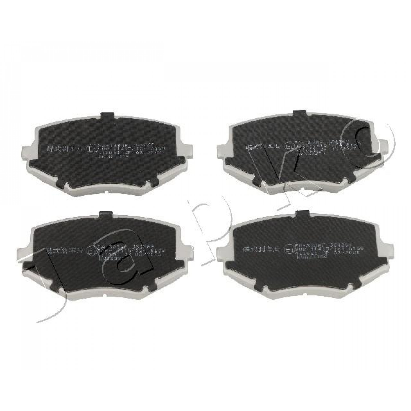 Brake Pad Set, disc brake JAPKO 50383 - Trodo.com