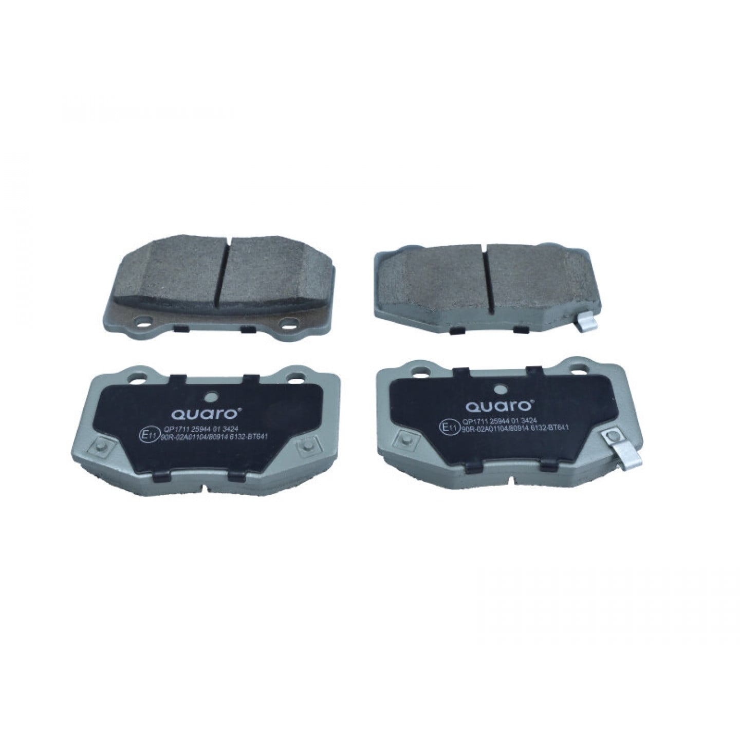 Brake Pad Set, disc brake QUARO QP1711 - Trodo.com
