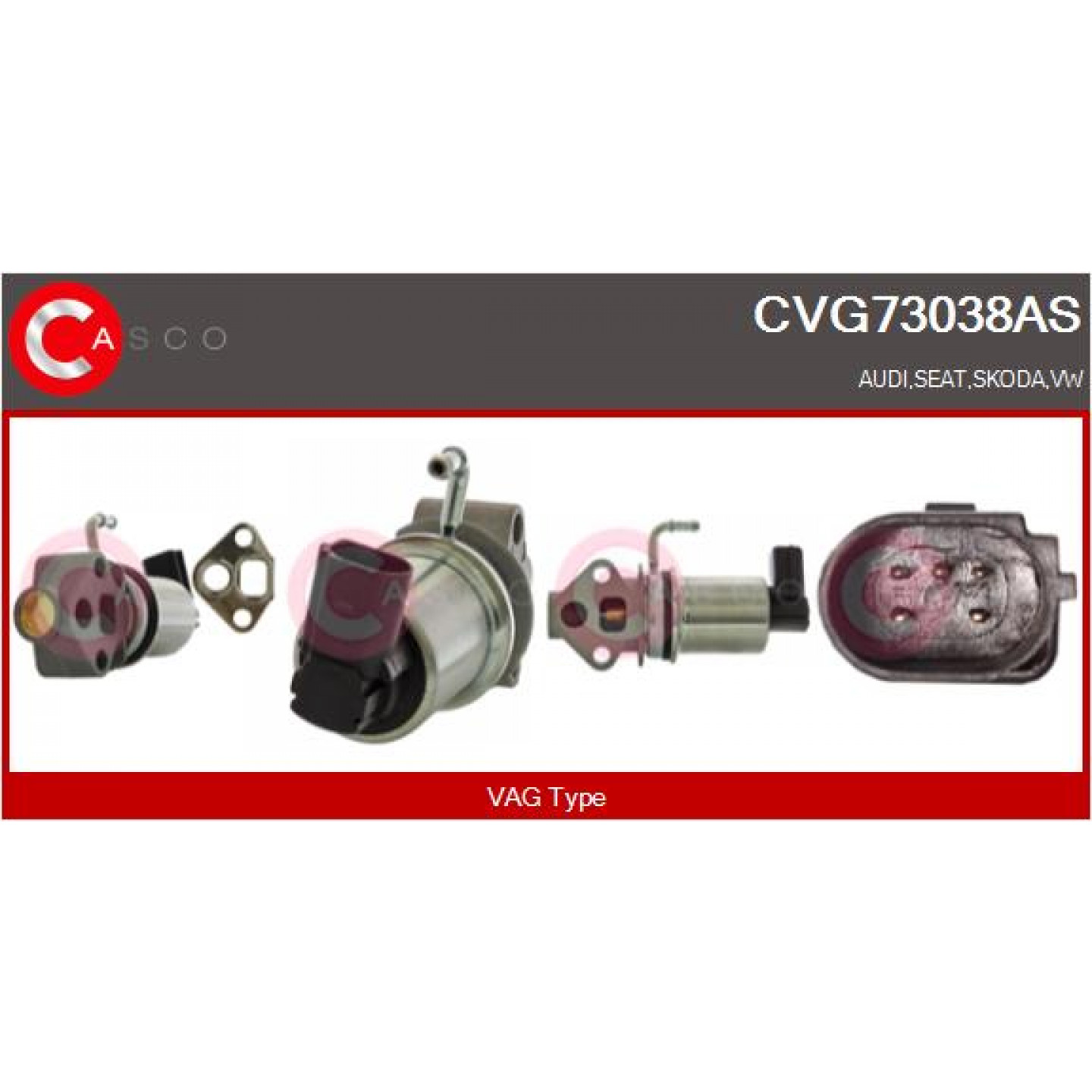 EGR Valve CASCO CVG73038AS - Trodo.com