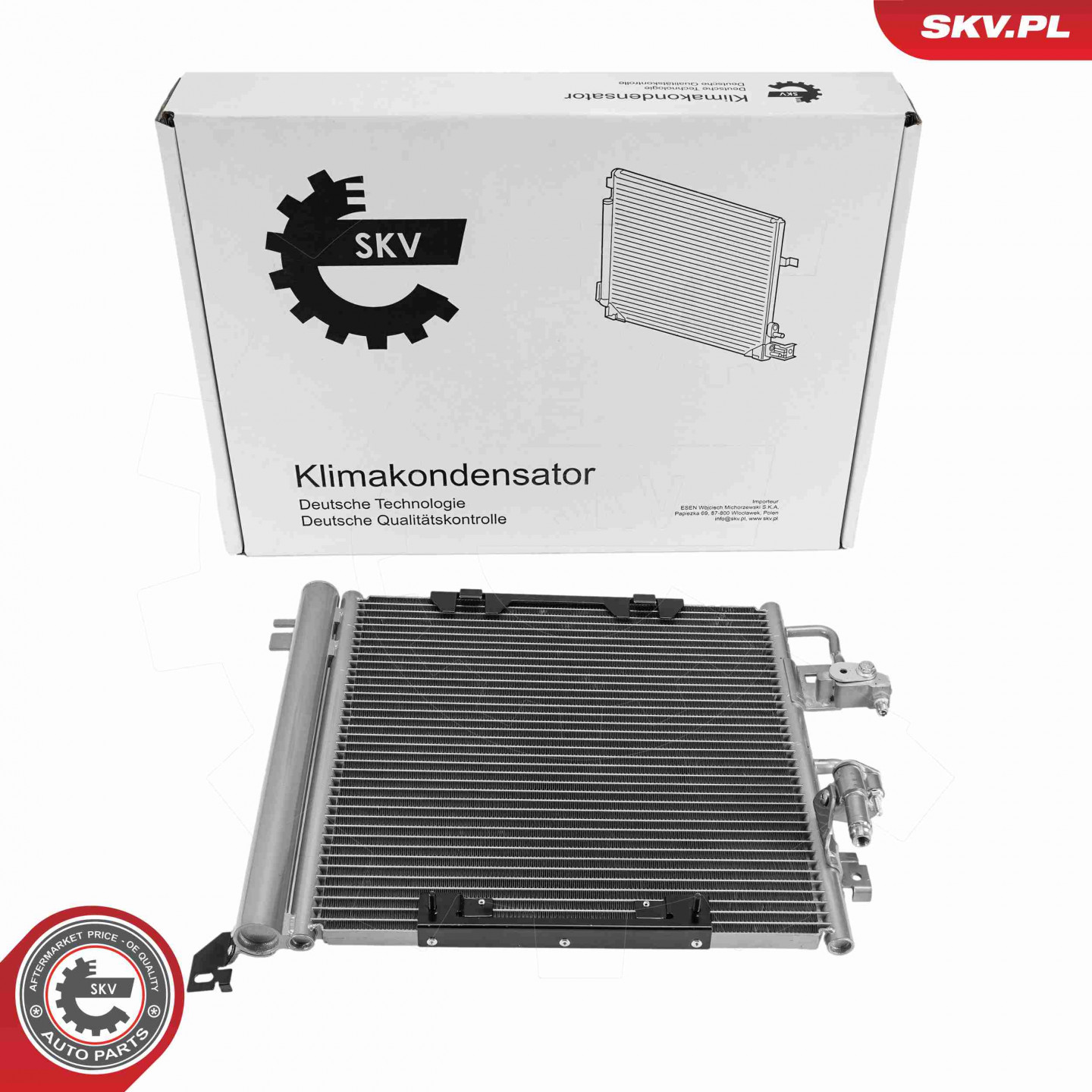 Kondensor, klimatanläggning ESEN SKV 86SKV005 - Trodo.se
