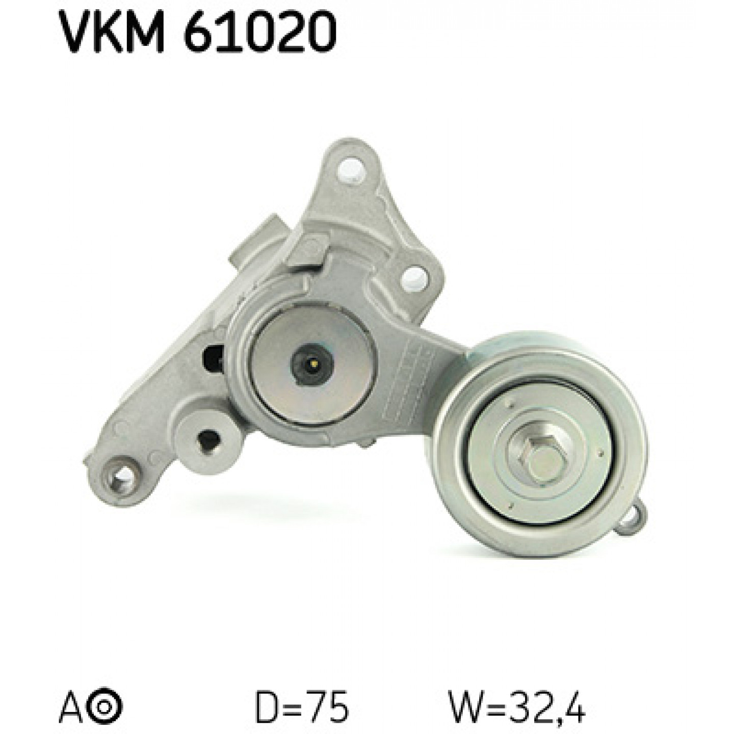 Strammehjul, kilerem SKF VKM 61020 - Eurodel.no