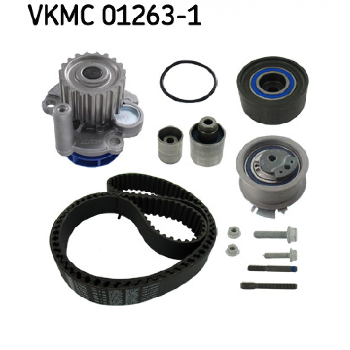 Ūdenssūknis + Zobsiksnas komplekts SKF VKMC 01263-1 - Trodo.lv