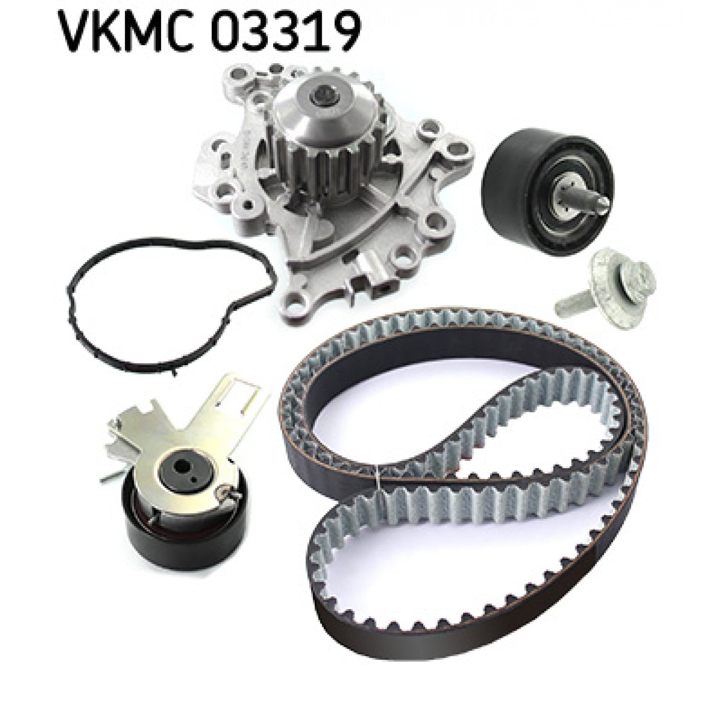 Ūdenssūkņa un zobsiksnas komplekts SKF VKMC 03319 | Trodo.lv
