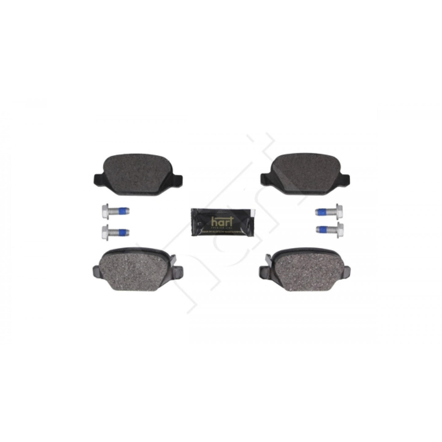 Brake Pad Set, disc brake HART 261 750 - Trodo.com