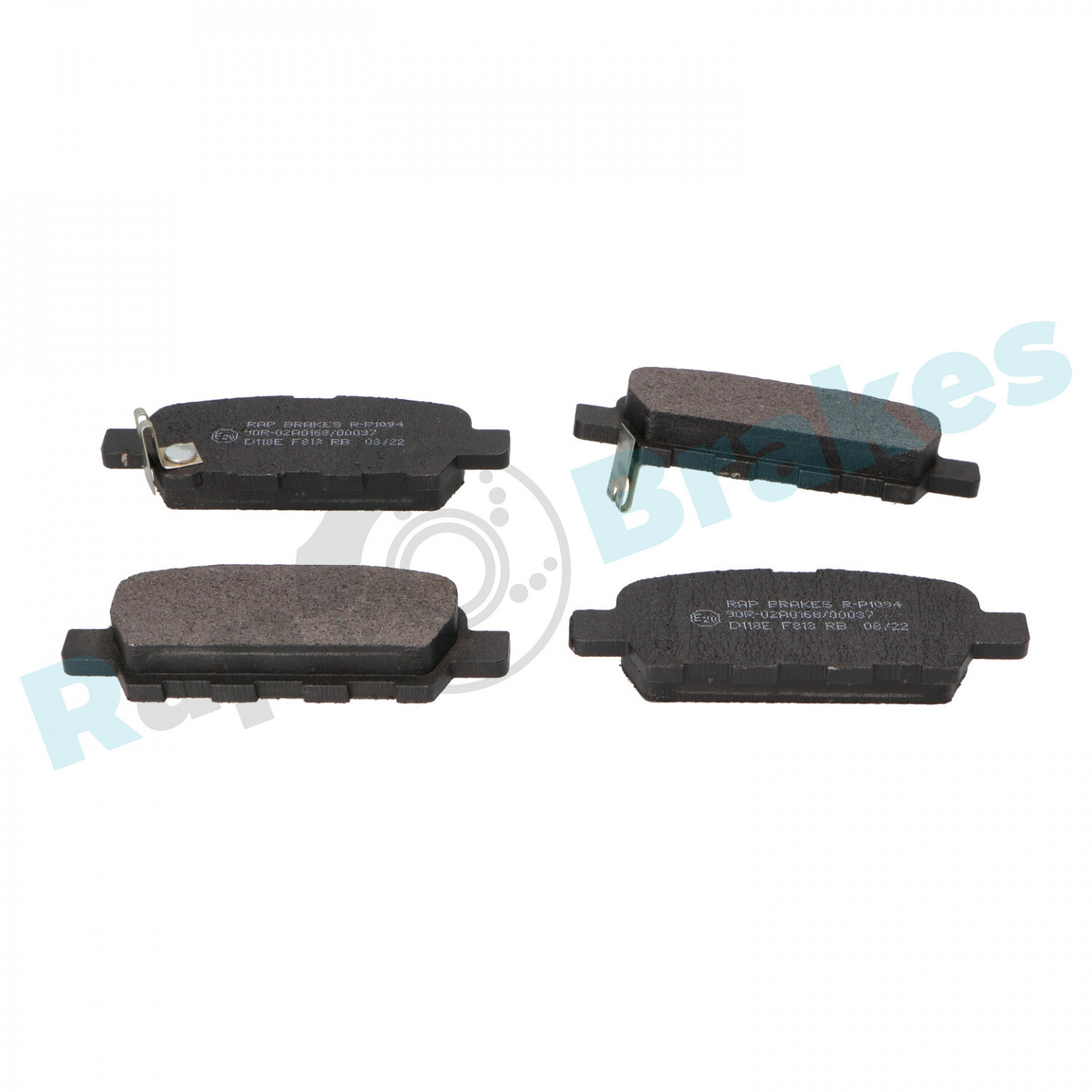 Brake Pad Set, disc brake RAP BRAKES R-P1094 - Trodo.com