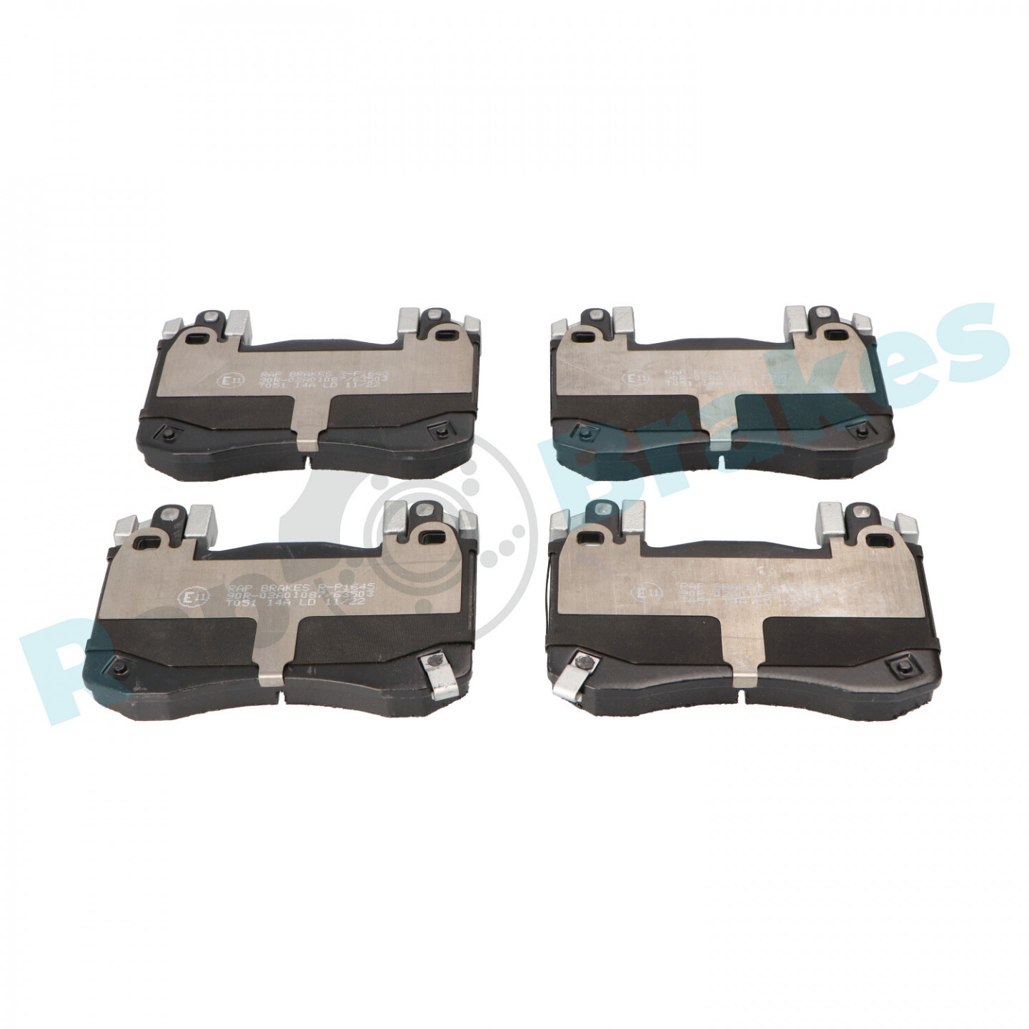 Brake Pad Set, disc brake RAP BRAKES R-P1645 - Trodo.com