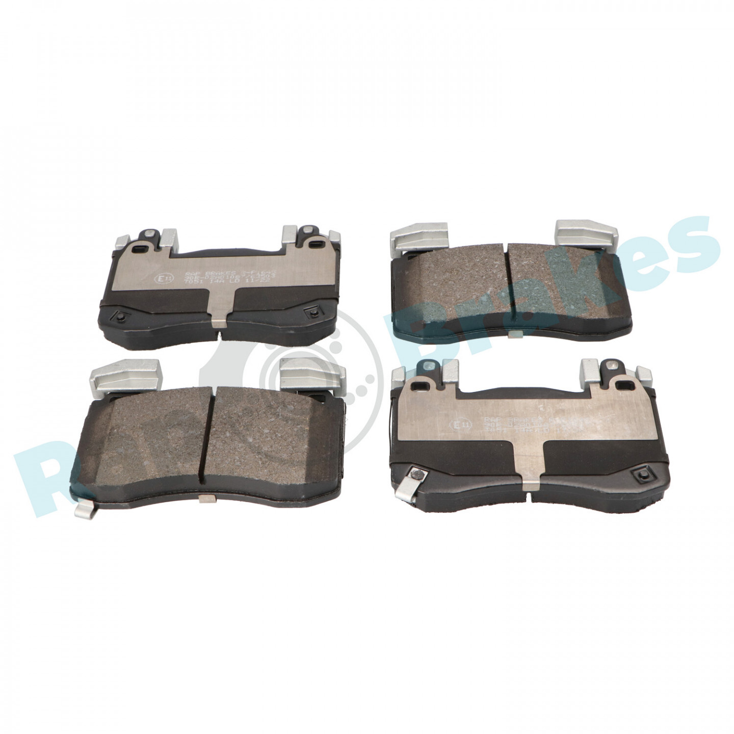 Brake Pad Set, disc brake RAP BRAKES R-P1645 - Trodo.com