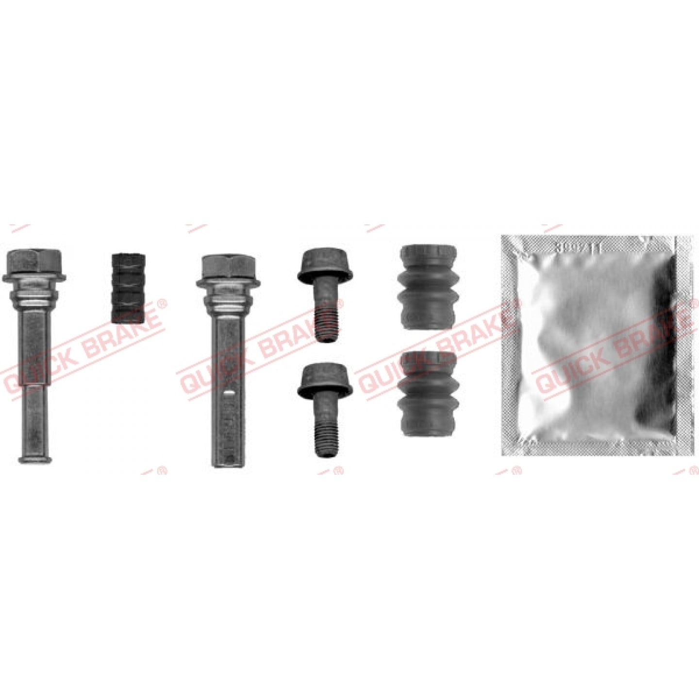 Guide Sleeve Kit, brake caliper QUICK BRAKE 113-0012X - Trodo.com