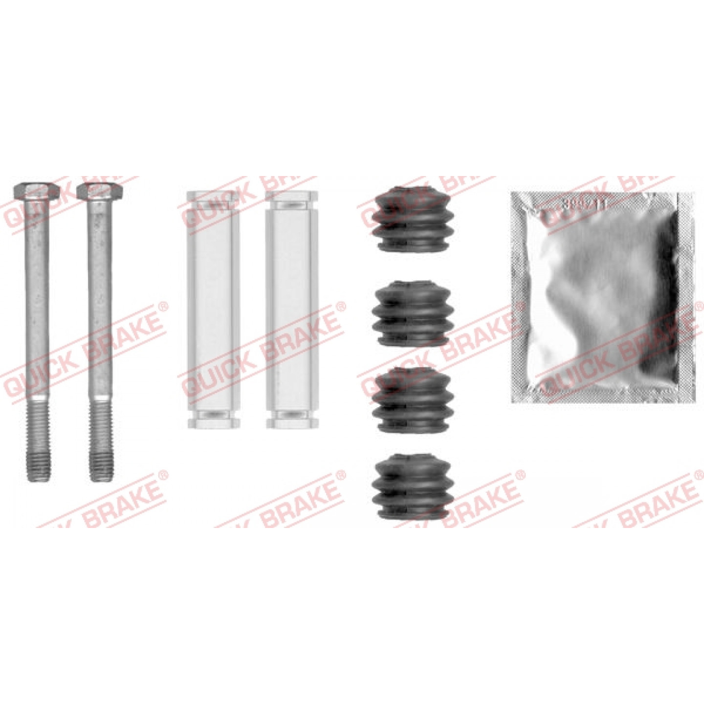 Guide Sleeve Kit, brake caliper QUICK BRAKE 113-0019X - Trodo.com