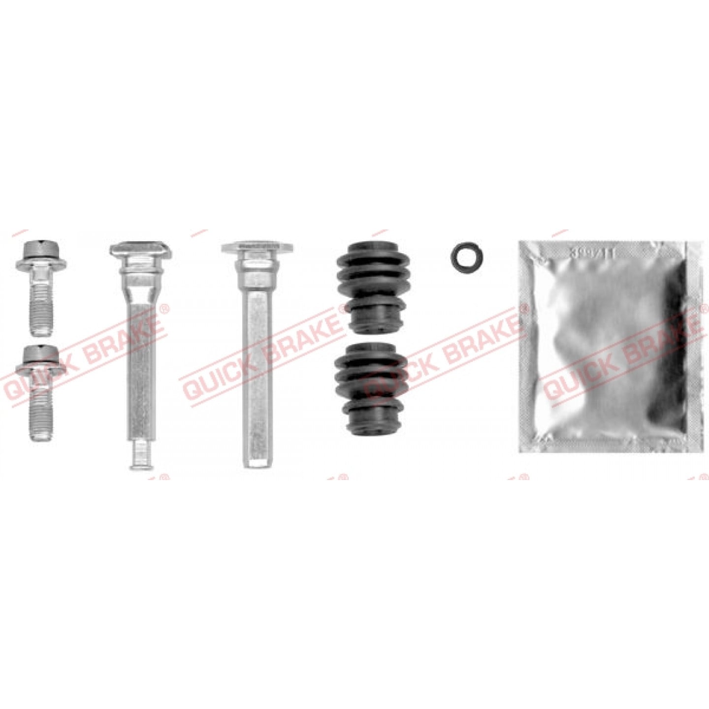 Guide Sleeve Kit, brake caliper QUICK BRAKE 113-0031X - Trodo.com