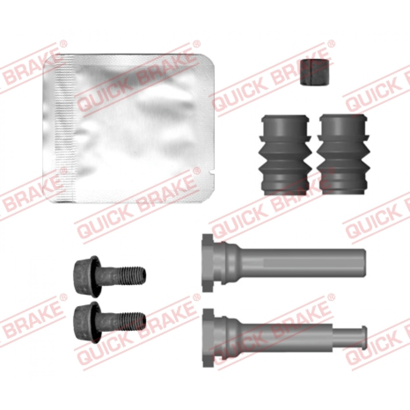 Guide Sleeve Kit, brake caliper QUICK BRAKE 113-0047X - Trodo.com