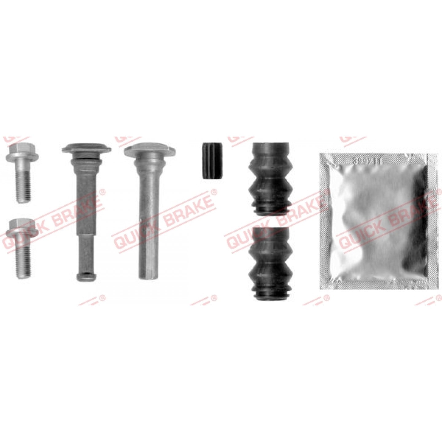 Guide Sleeve Kit, brake caliper QUICK BRAKE 113-1384X - Trodo.com