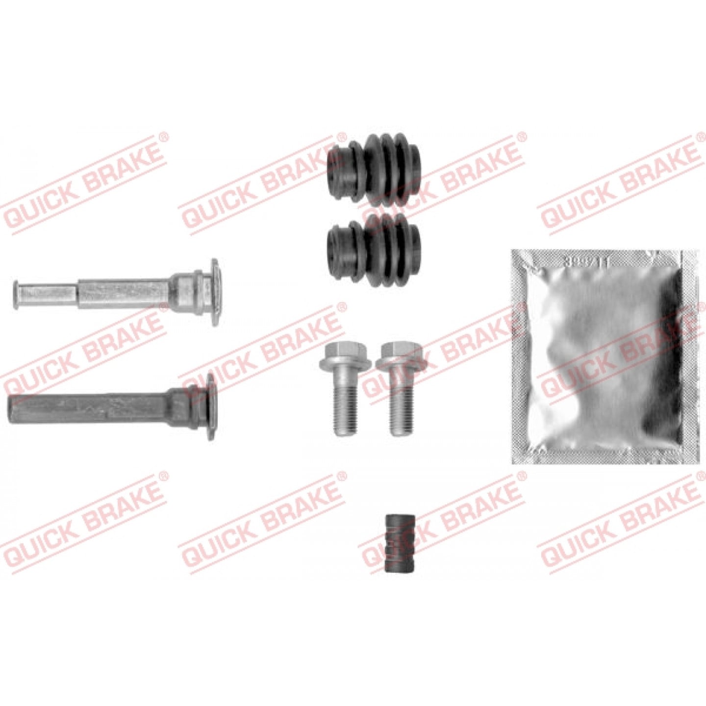 Guide Sleeve Kit, brake caliper QUICK BRAKE 113-1426X - Trodo.com