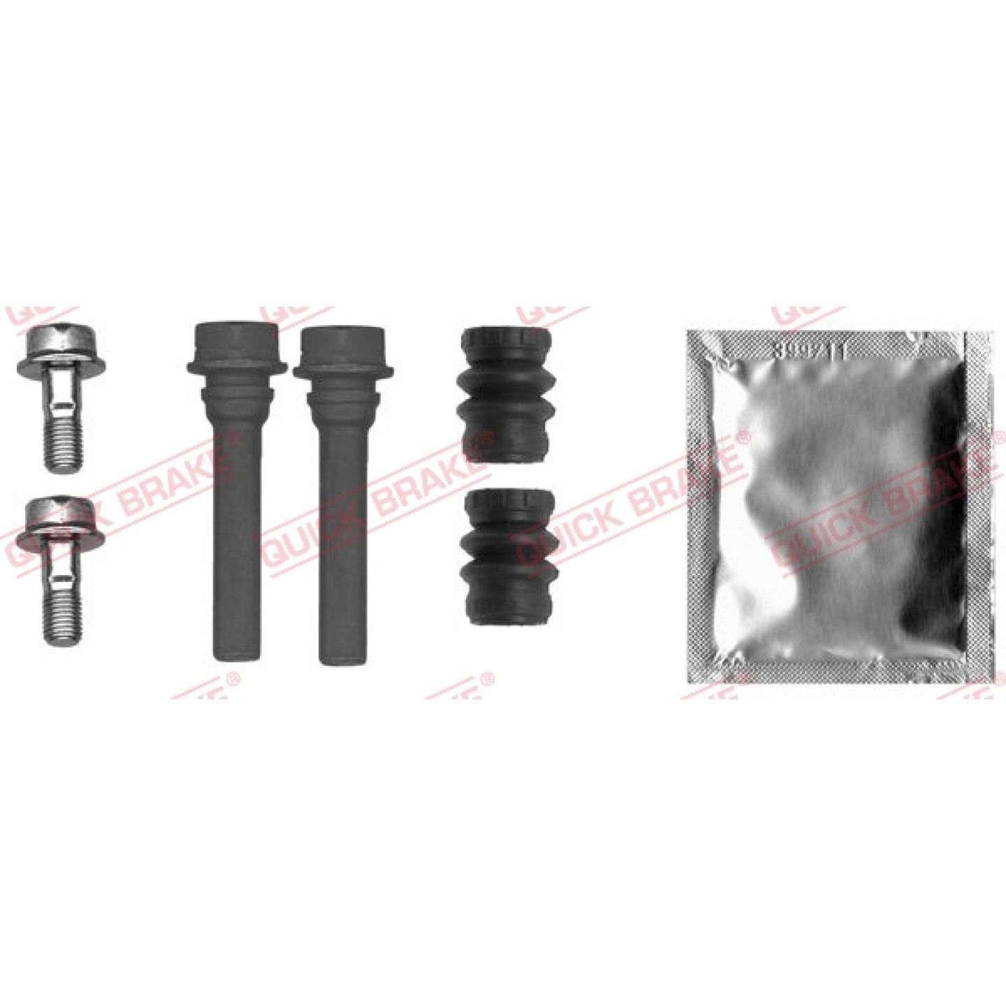 Guide Sleeve Kit, brake caliper QUICK BRAKE 113-1454X - Trodo.com