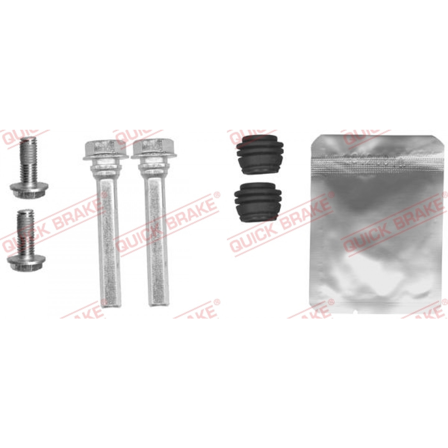 Guide Sleeve Kit, brake caliper QUICK BRAKE 113-1455X - Trodo.com