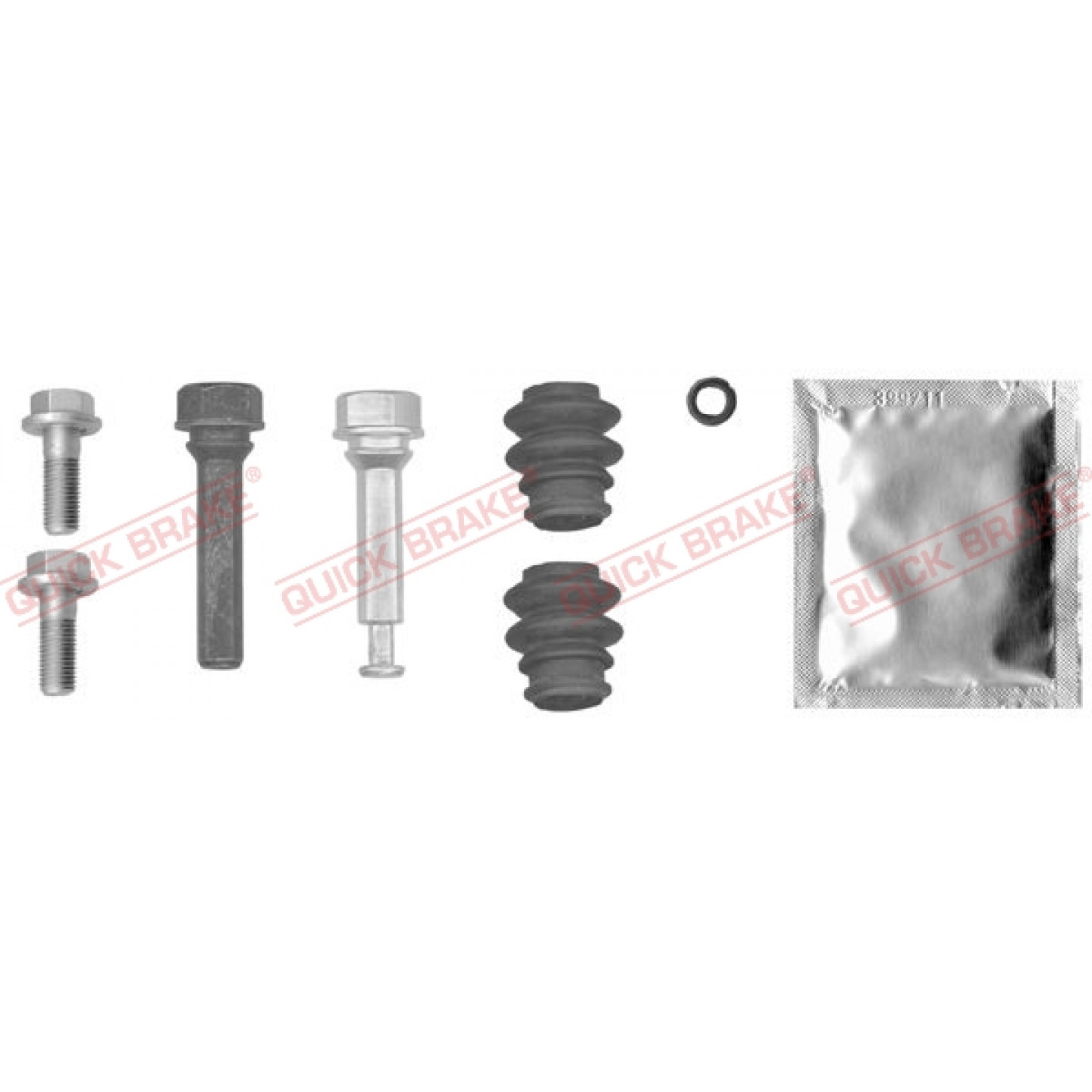 Guide Sleeve Kit, brake caliper QUICK BRAKE 113-1466X - Trodo.com