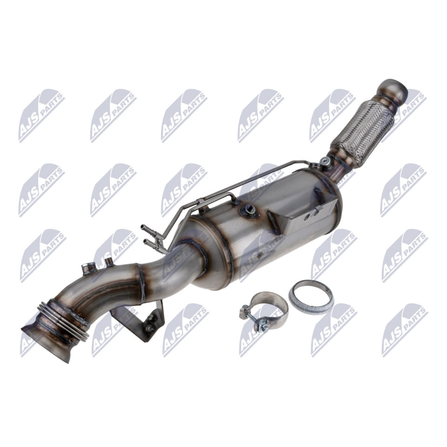 Soot/Particulate Filter, exhaust system NTY DPF-ME-018 - Trodo.com