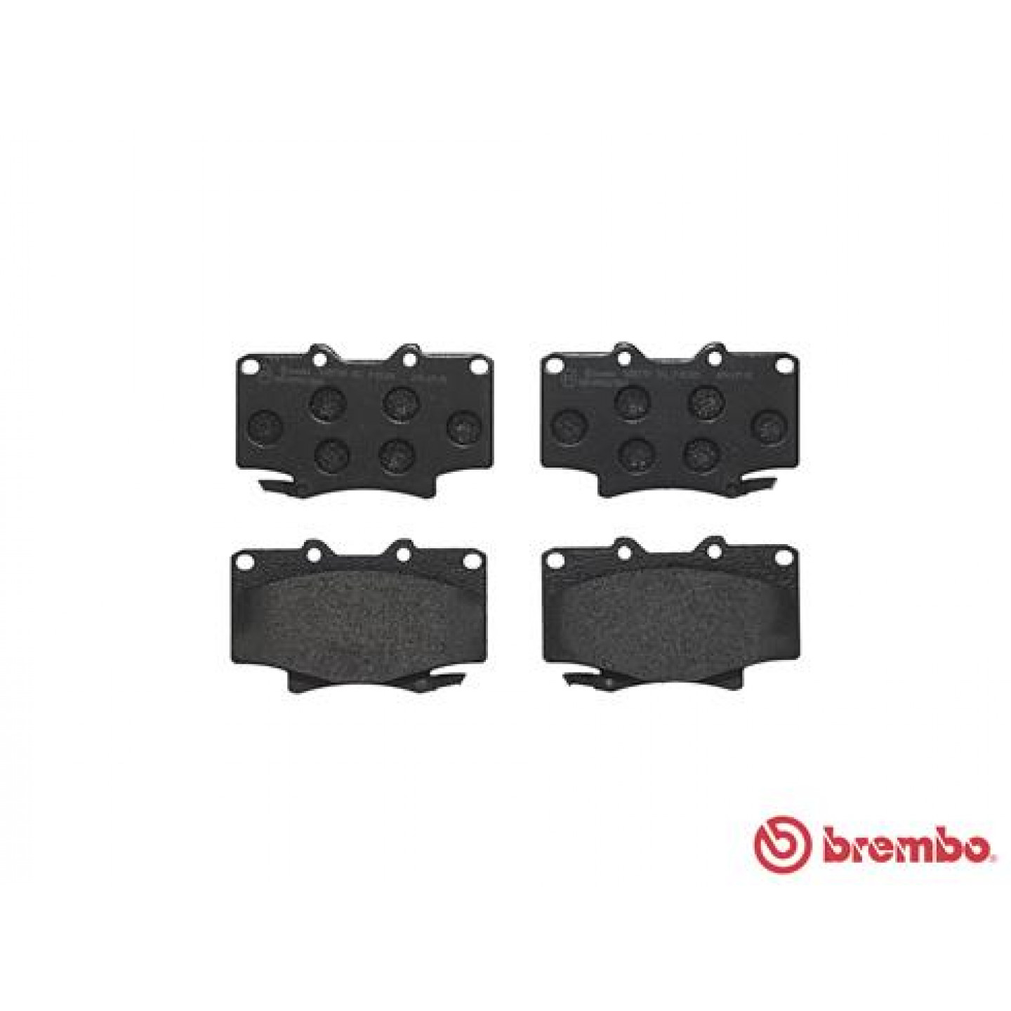 Brake Pad Set, disc brake BREMBO P 83 025 - Trodo.com