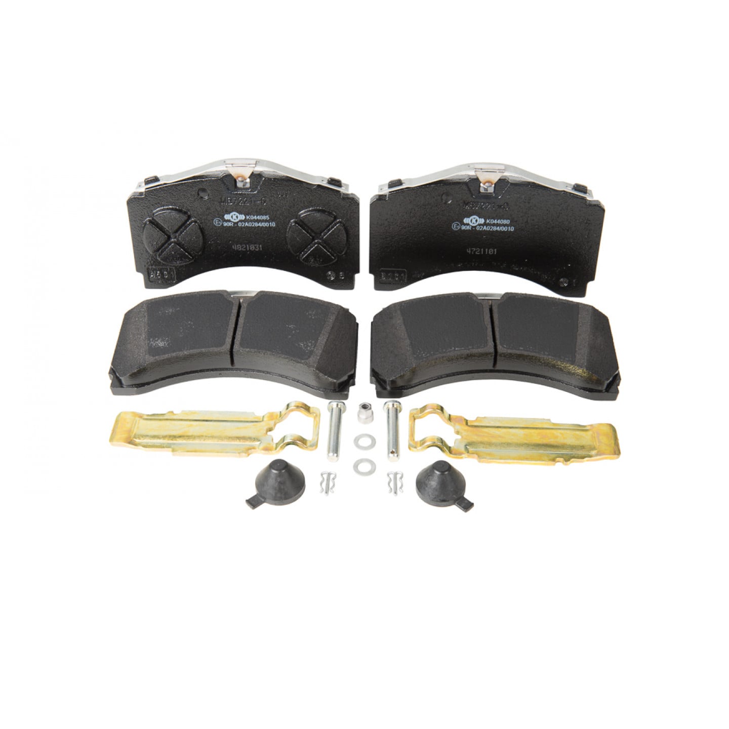 Brake Pad Set, disc brake KNORR-BREMSE K046774K50 - Trodo.com