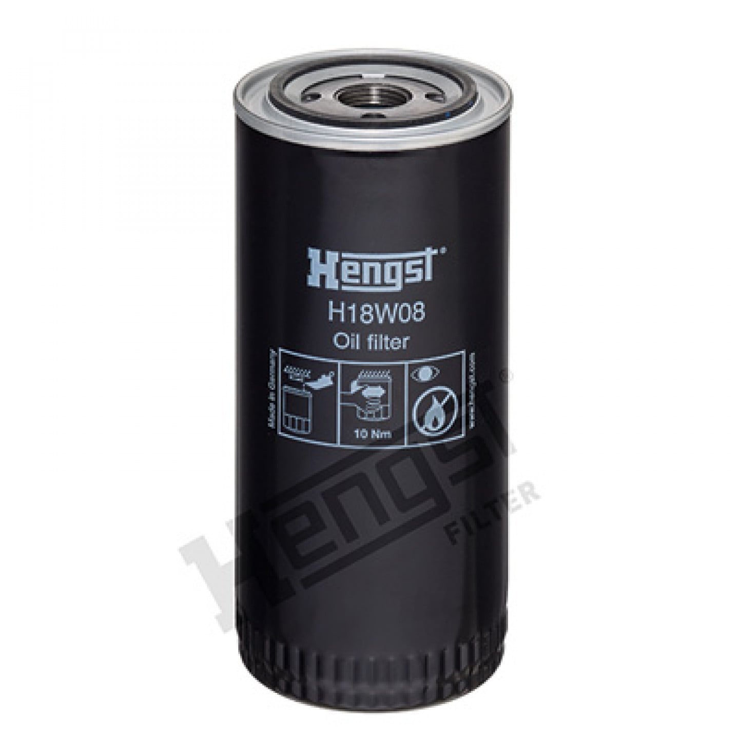 Oil Filter HENGST FILTER H18W08 - Trodo.com