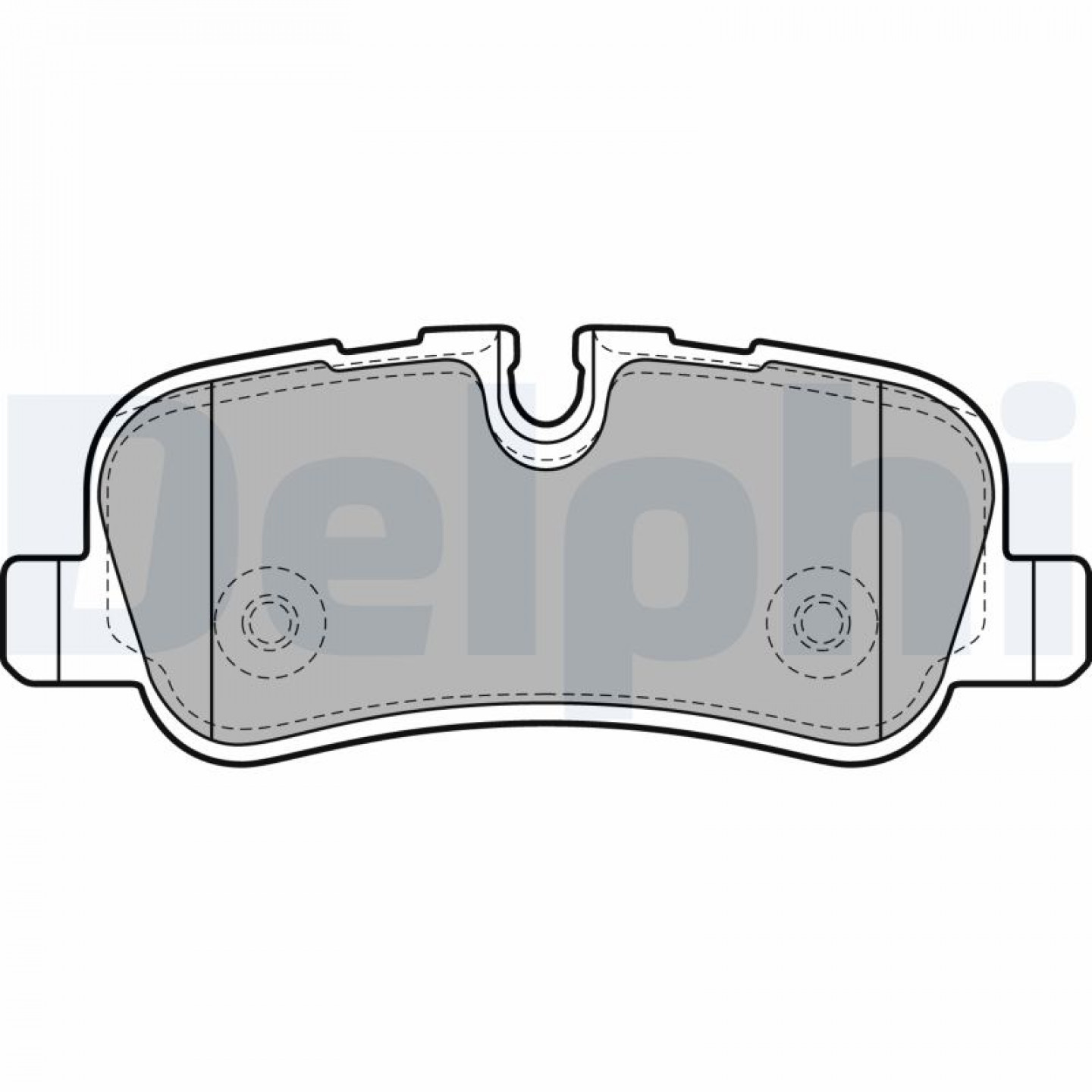 Brake Pad Set, disc brake DELPHI LP1936 - Trodo.com