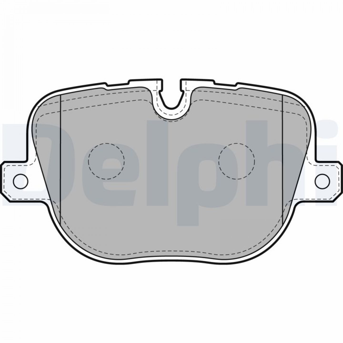 Brake Pad Set, disc brake DELPHI LP2175 - Trodo.com