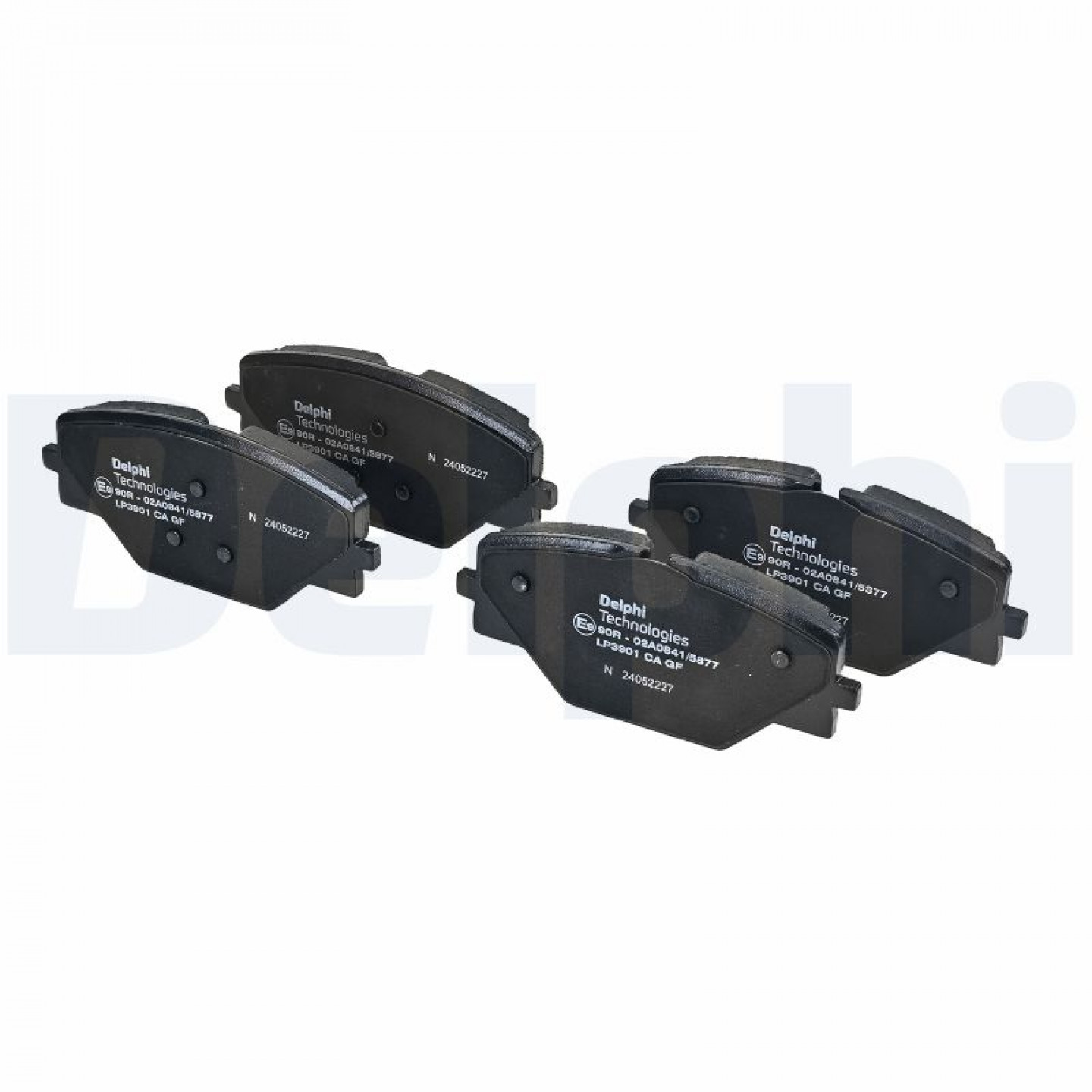 Brake Pad Set, disc brake DELPHI LP3901 - Trodo.com
