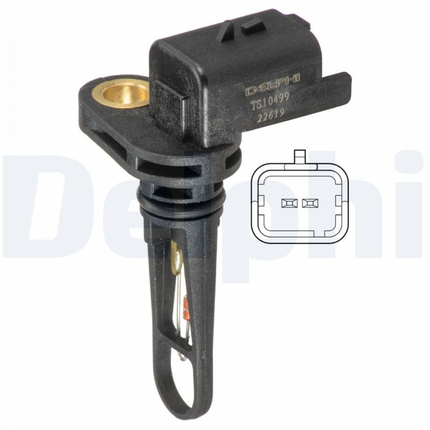 Sensor, intake air temperature DELPHI TS10499 - Trodo.com