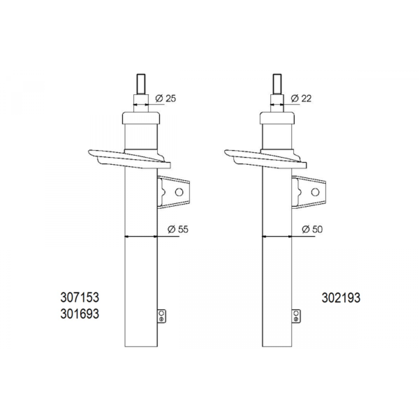 Shock Absorber AL-KO 301693 - Trodo.com