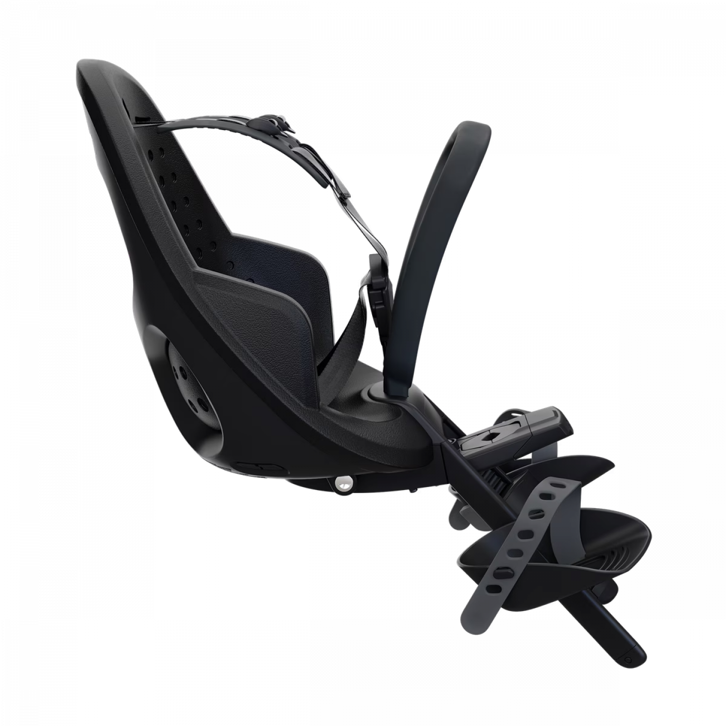 Velosipēda bērnu sēdeklītis THULE Yepp 2 Mini Midnight black Front ...