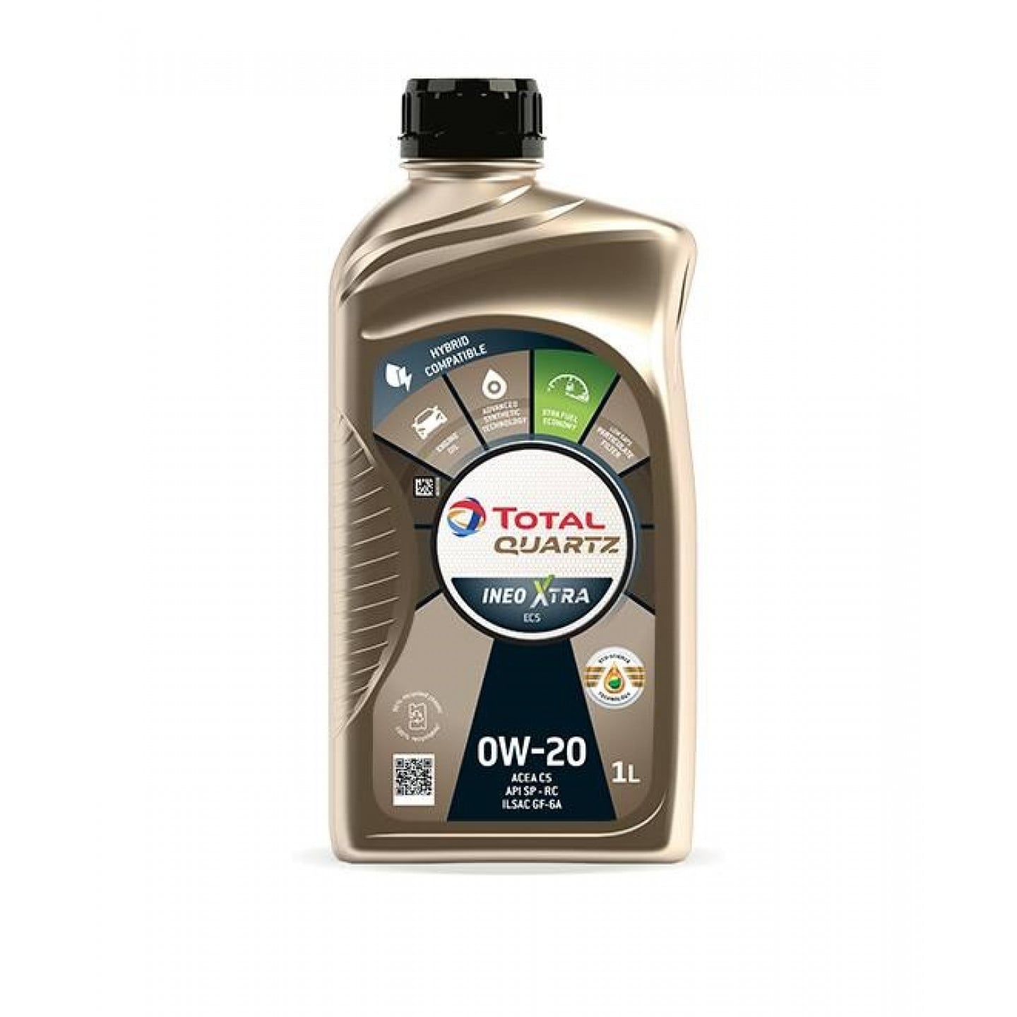 Engine Oil TOTAL 0W20 QUARTZ INEO XTRA EC5 1L - Trodo.com
