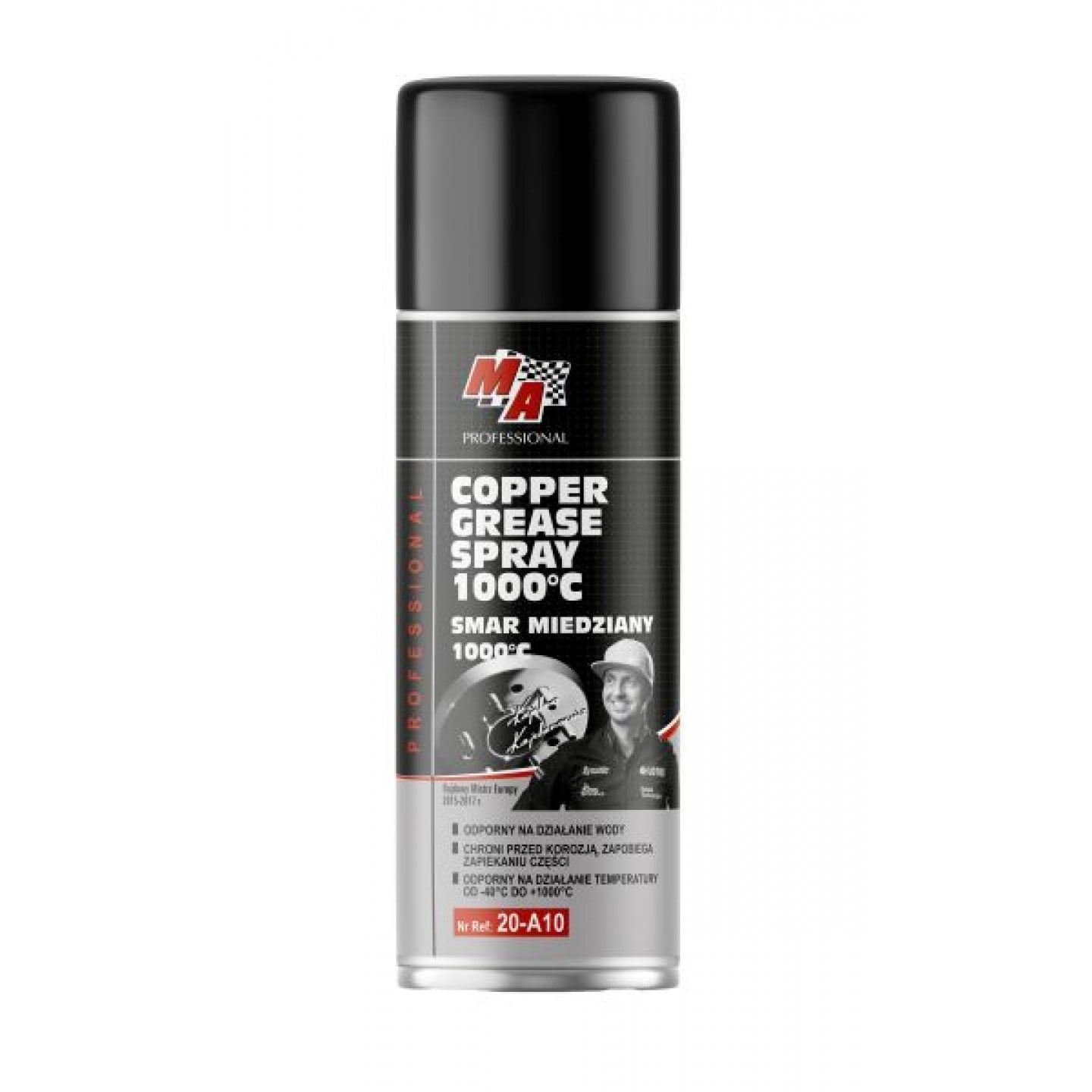 Universal lubricant MA PROFESSIONAL COPPER GREASE 1000C 400ml - Trodo.com