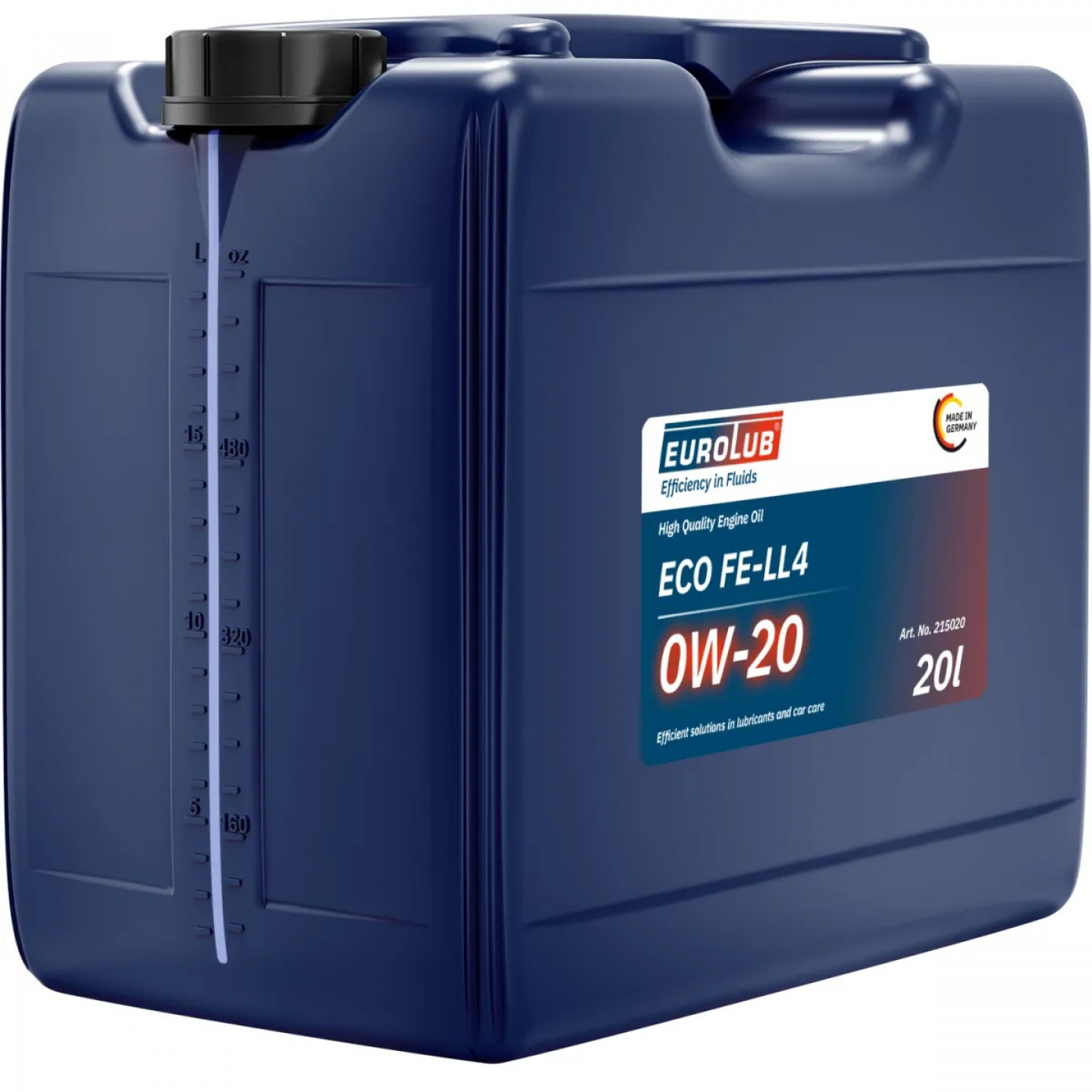 Variklio alyva EUROLUB Eco Fe LL4 0W20 20L - Trodo.lt