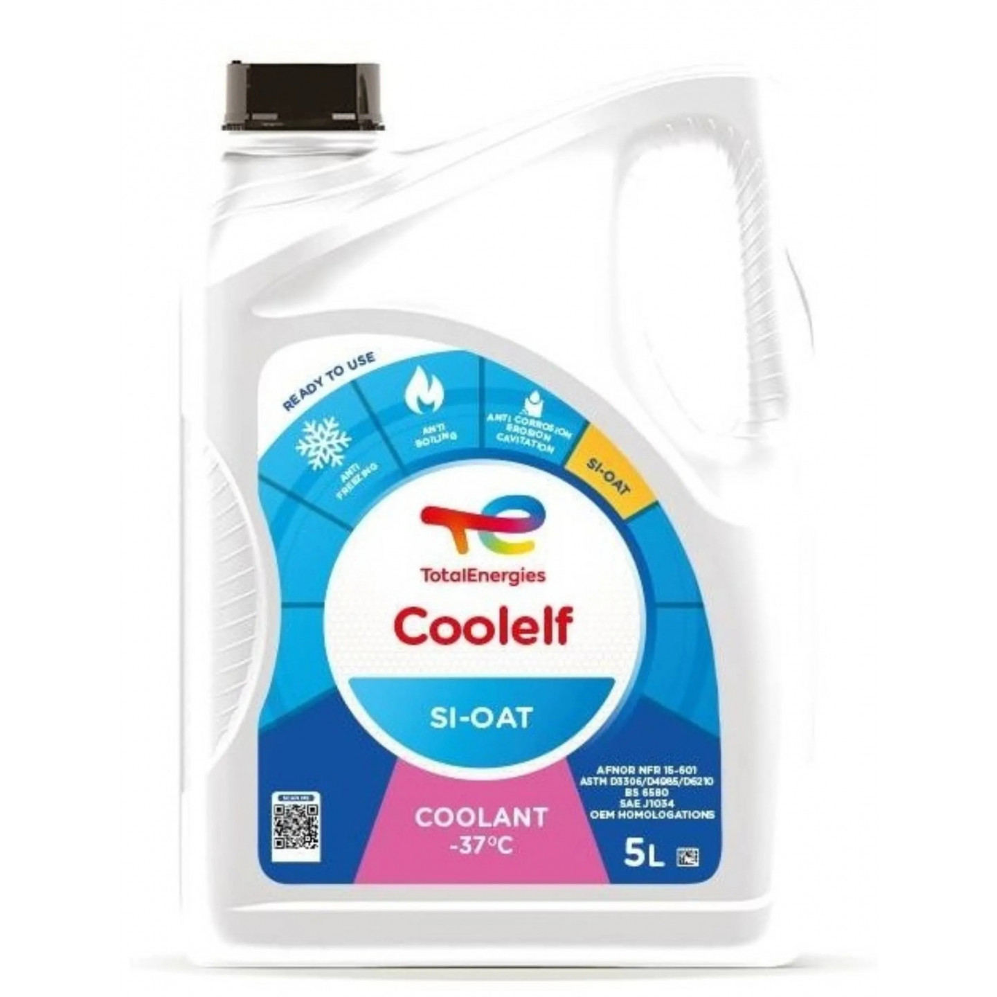 Antifreeze TOTAL COOLELF SI-OAT 5L - Trodo.com
