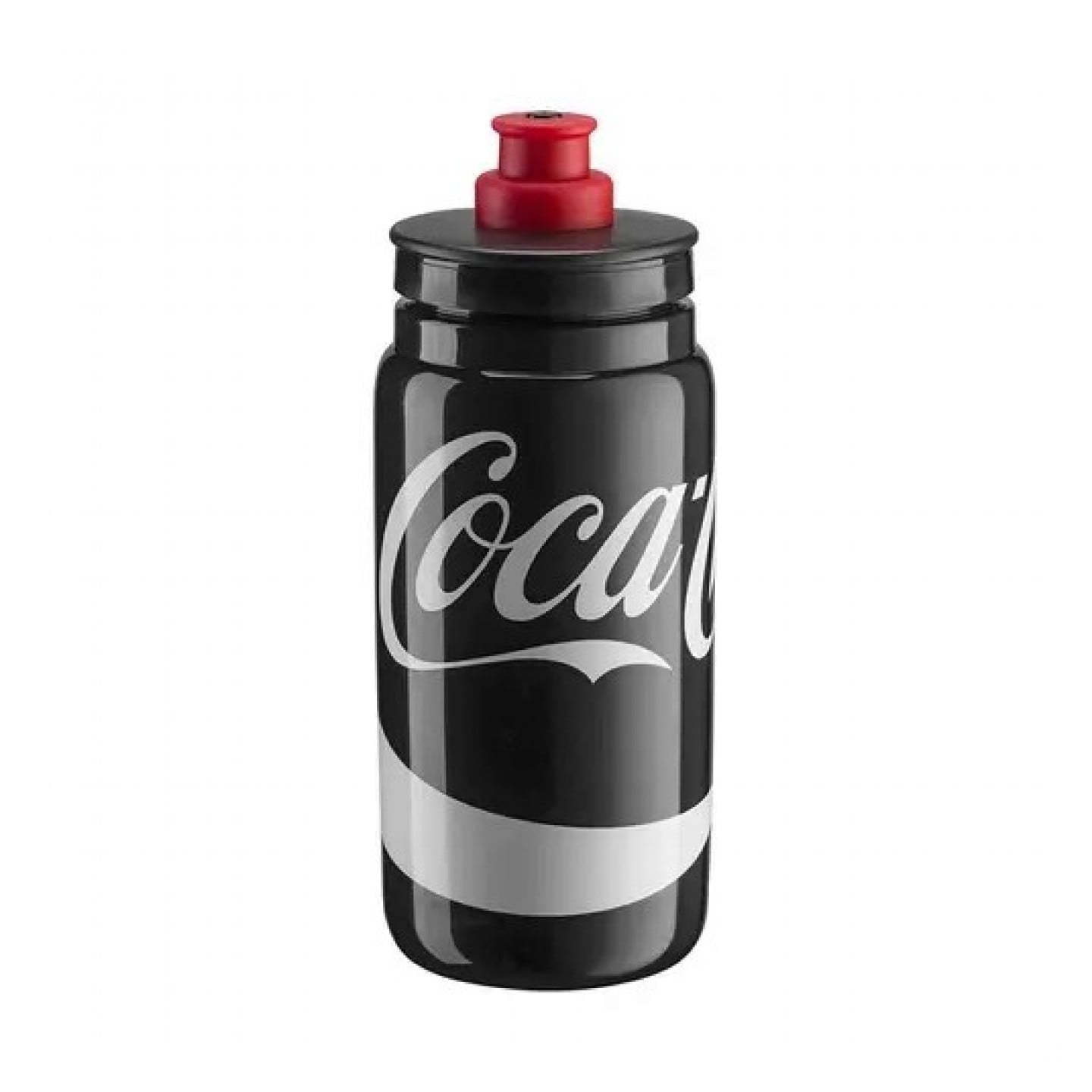 Bicycle bottle ELITE Fly 550ml Coca Cola Black - Trodo.com