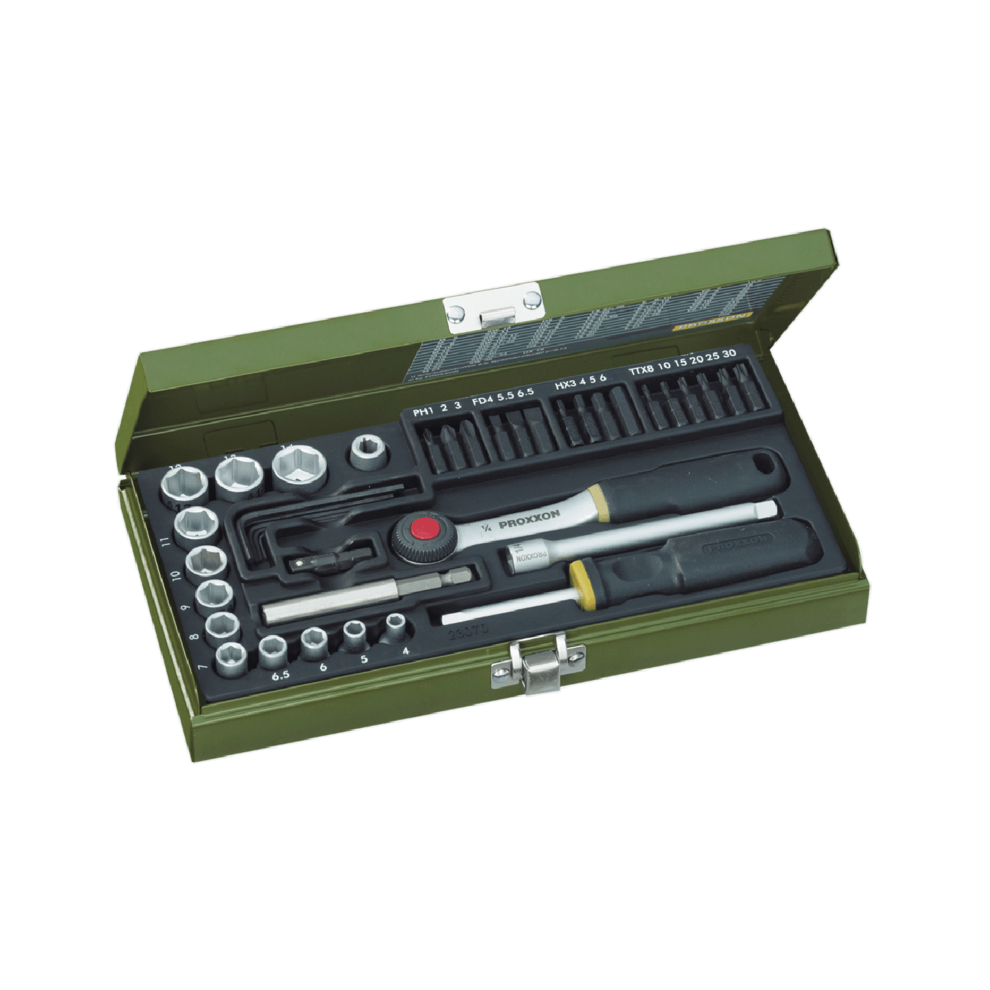 Tool set PROXXON 23070 39pcs - Trodo.com