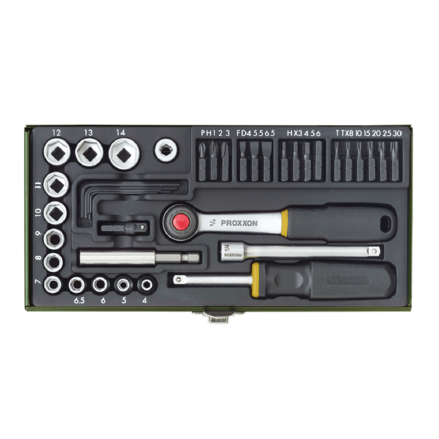 Tool set PROXXON 23070 39pcs - Trodo.com