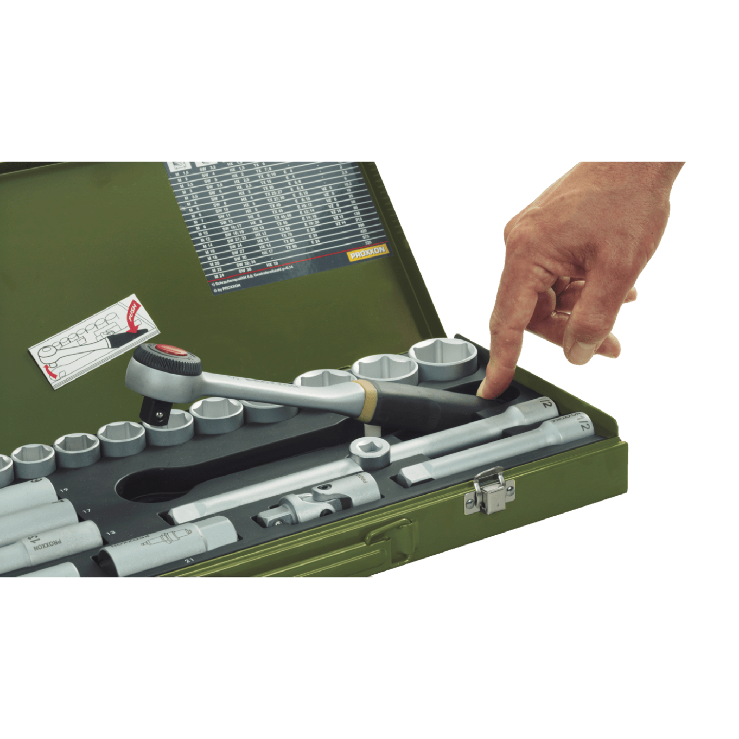 Tool set PROXXON 23070 39pcs - Trodo.com