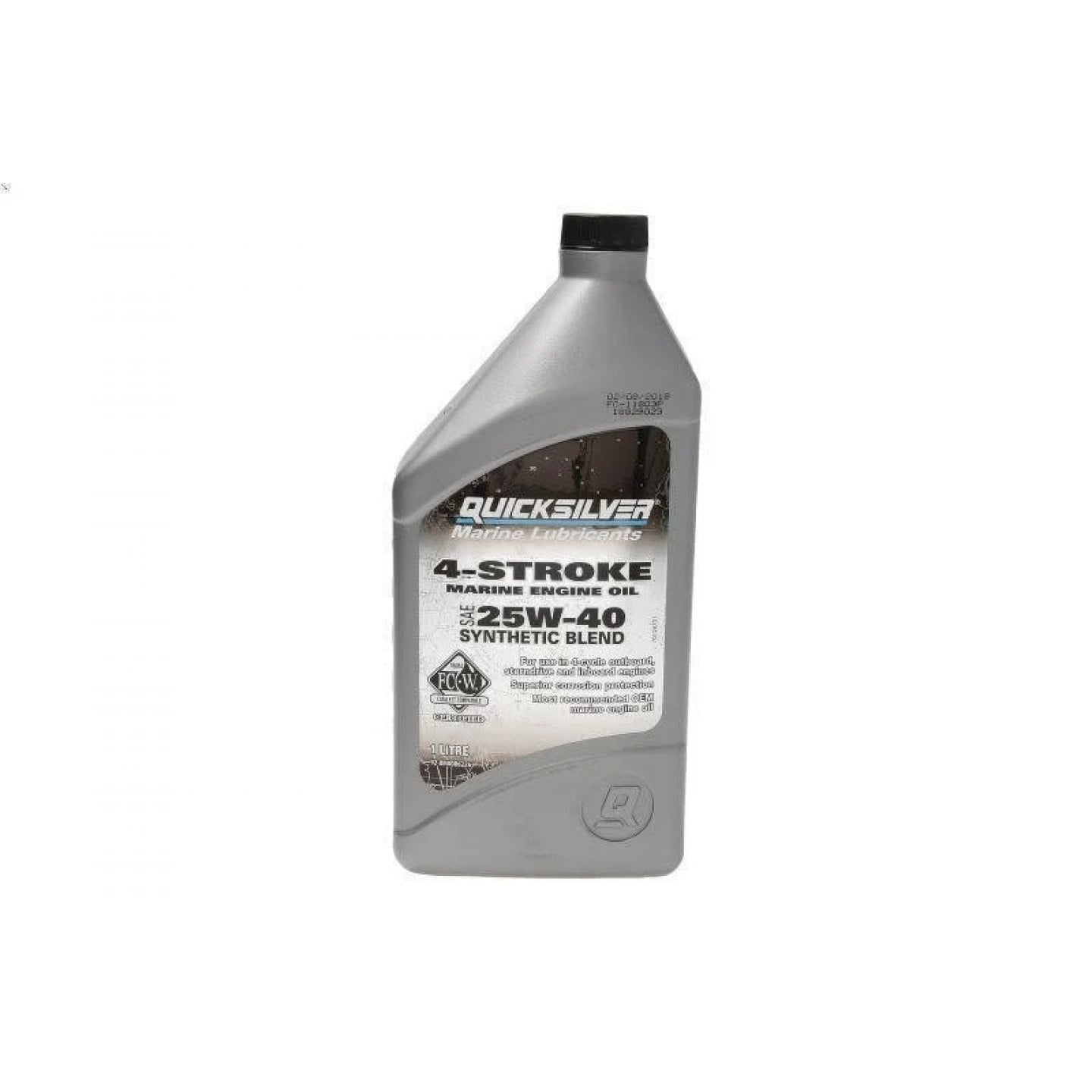 Huile moteur marine QUICKSILVER QUICKSILVER 25W40 1L Semi-syntetic ...